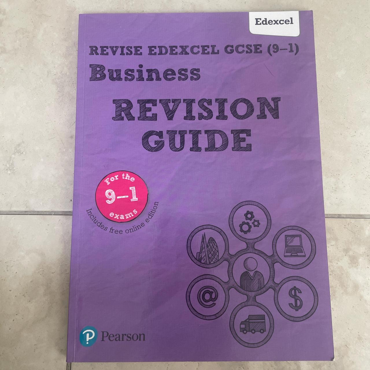 Revise edexcel GCSE revision book (9-1) Business... - Depop