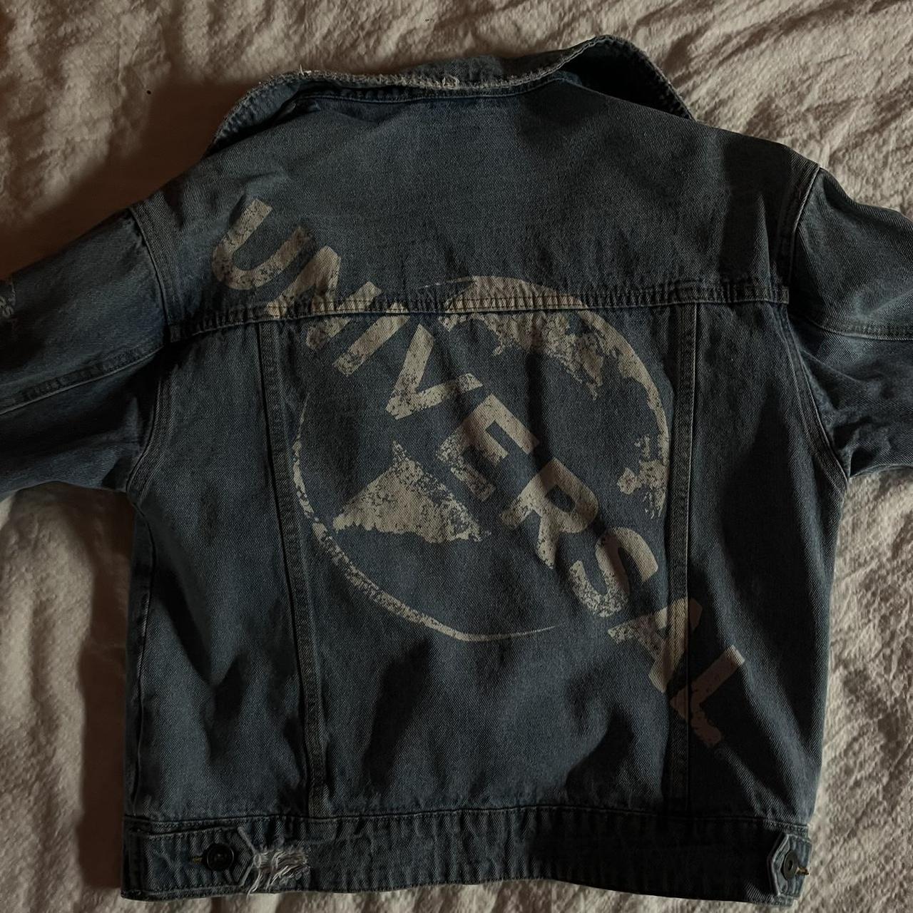 UNIVERSAL STUDIOS LIGHT DENIM JACKET - bought from... - Depop
