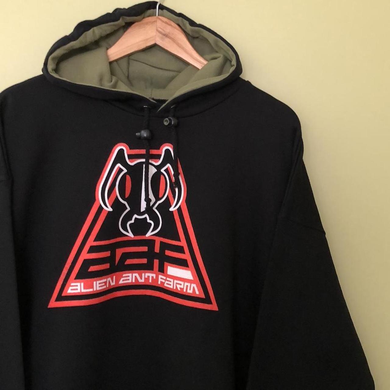 Vintage Alien Ant Farm Band Merch Hoodie... - Depop
