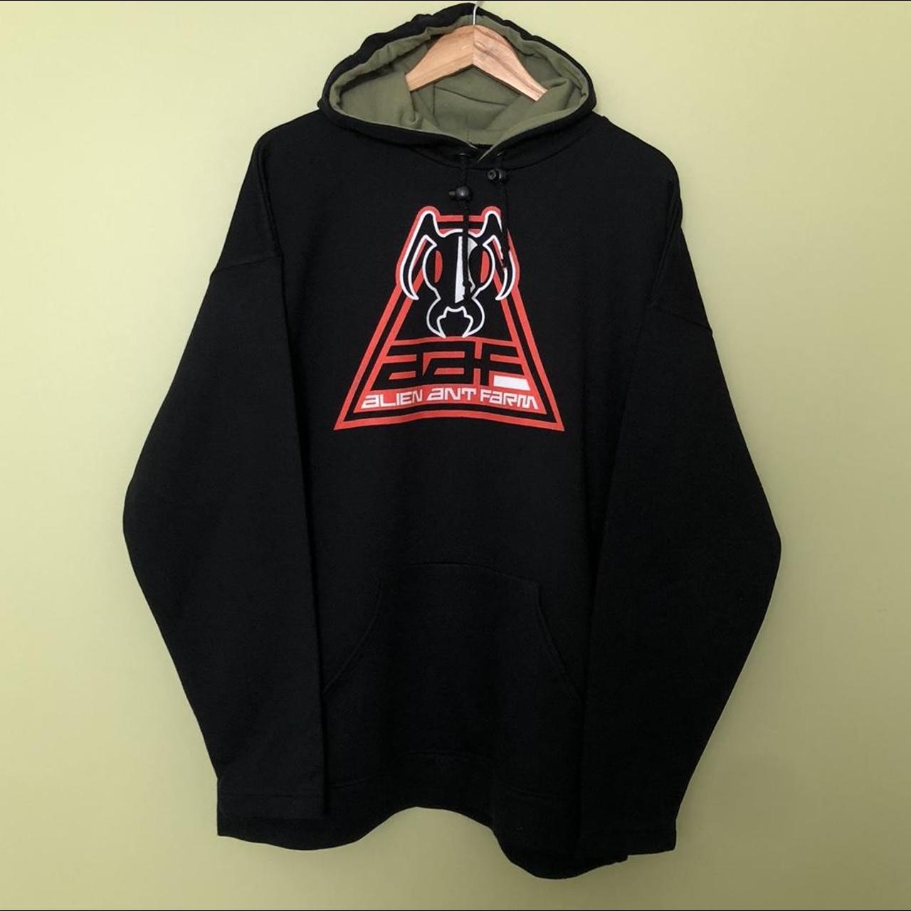 Vintage Alien Ant Farm Band Merch Hoodie... - Depop