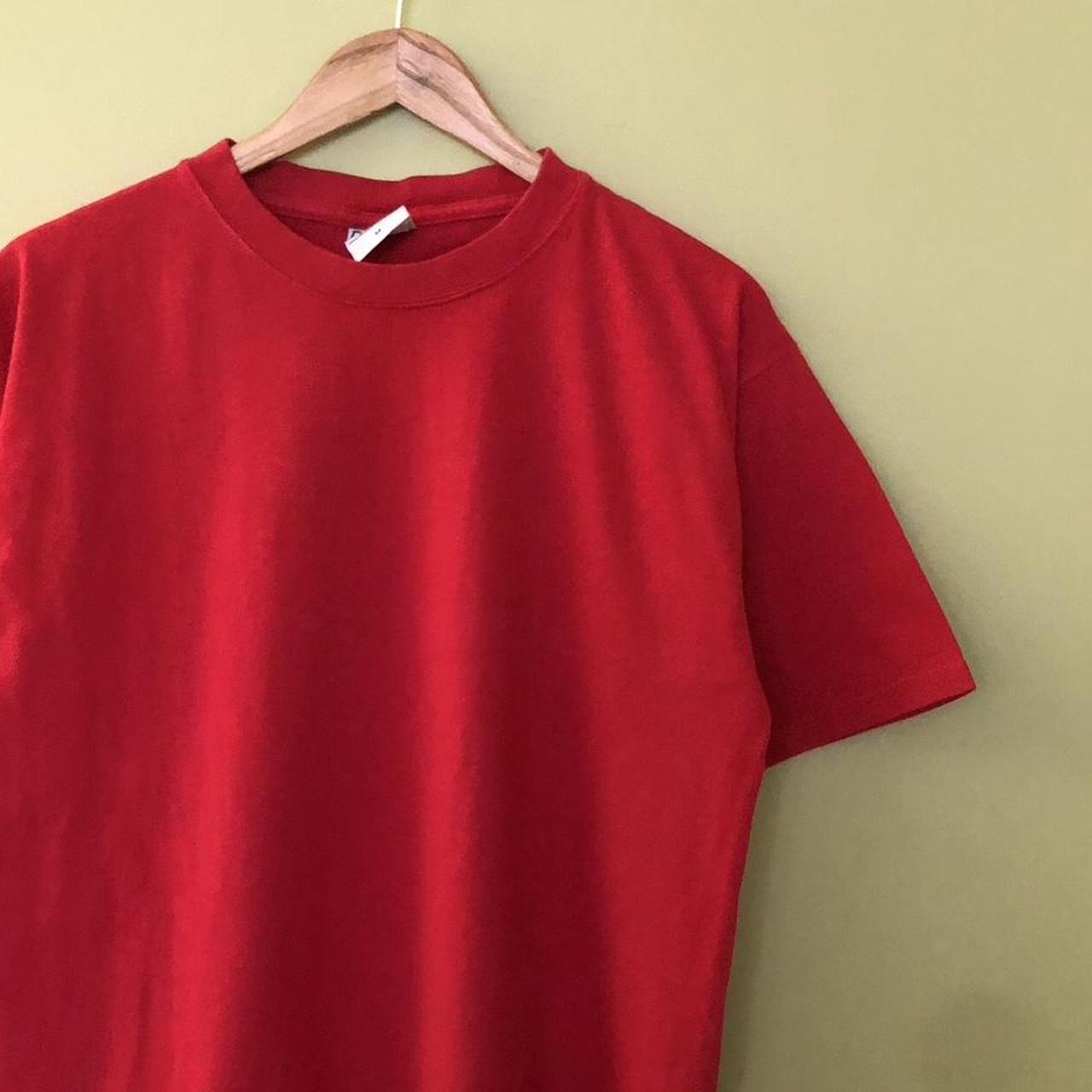 American Vintage Men's Red T-shirt | Depop