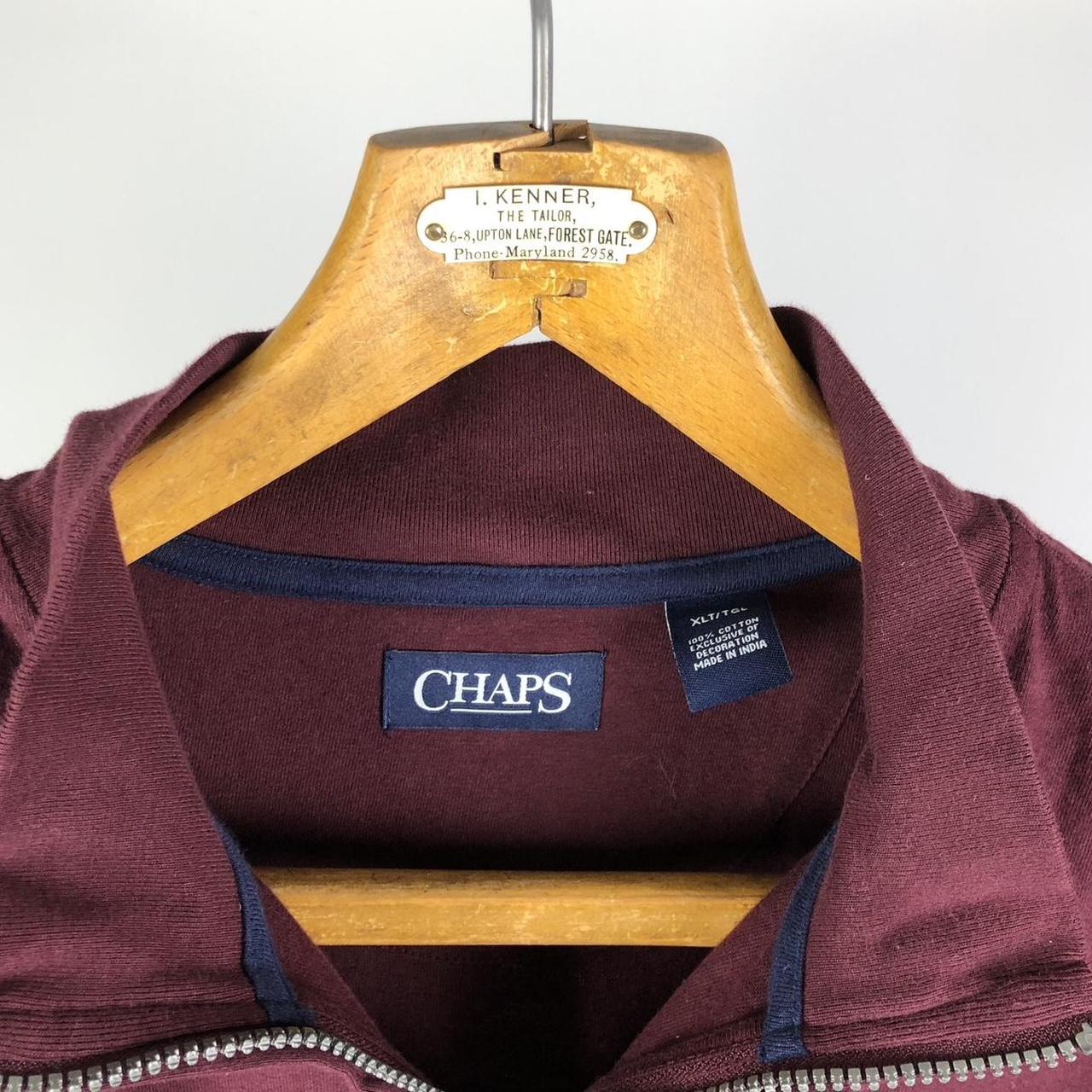 Chaps Men's Red Sweatshirt | Depop