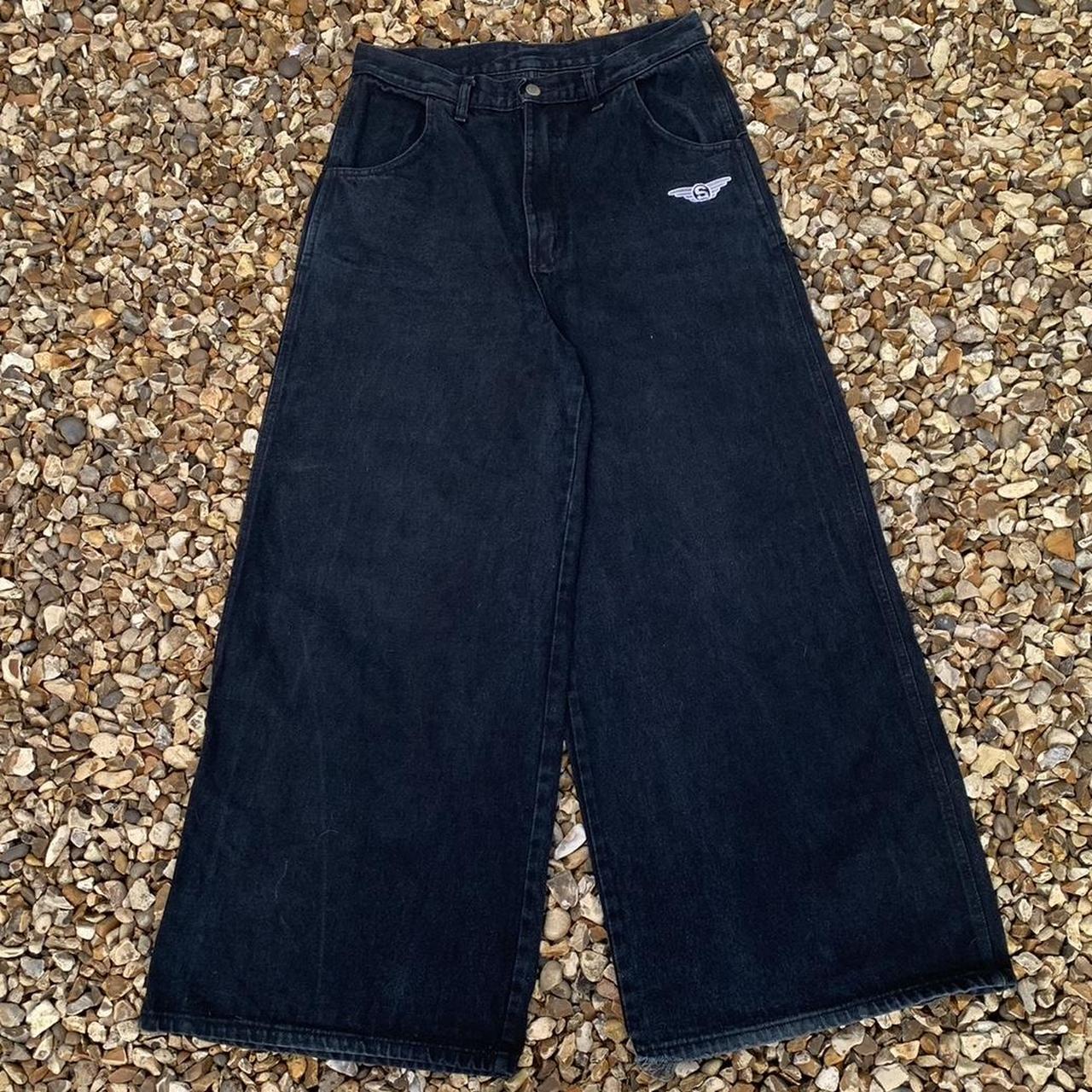 Vintage jnco style soho wide leg baggy jeans... - Depop