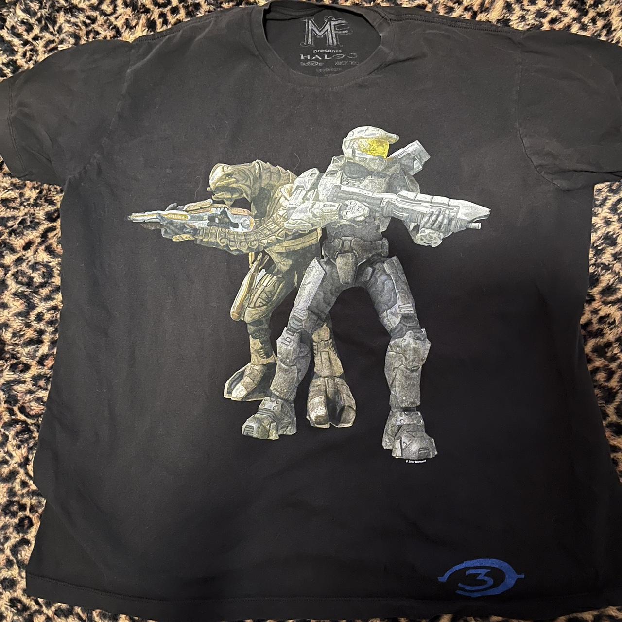 Rare halo 3 shirt hardly worn ! xxl Halo 3 xbox... - Depop