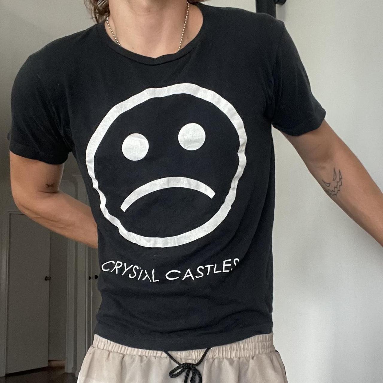 Crystal castles tour merch Original Size small... - Depop