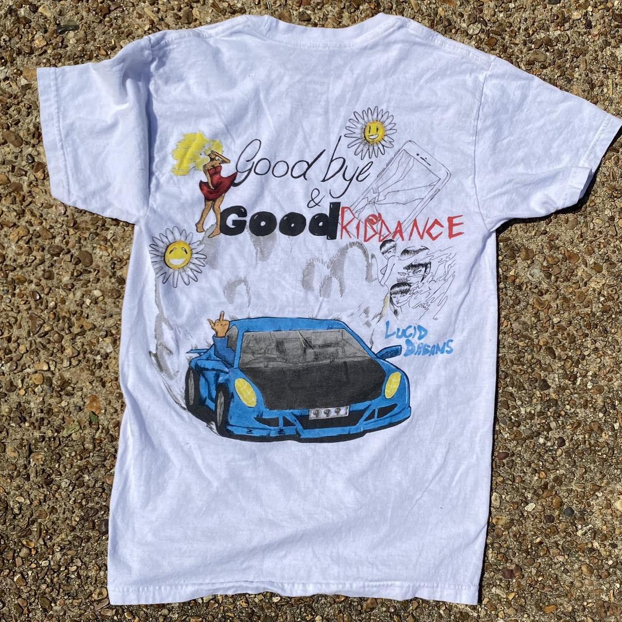 juice wrld goodbye and good riddance white t shirt!... - Depop