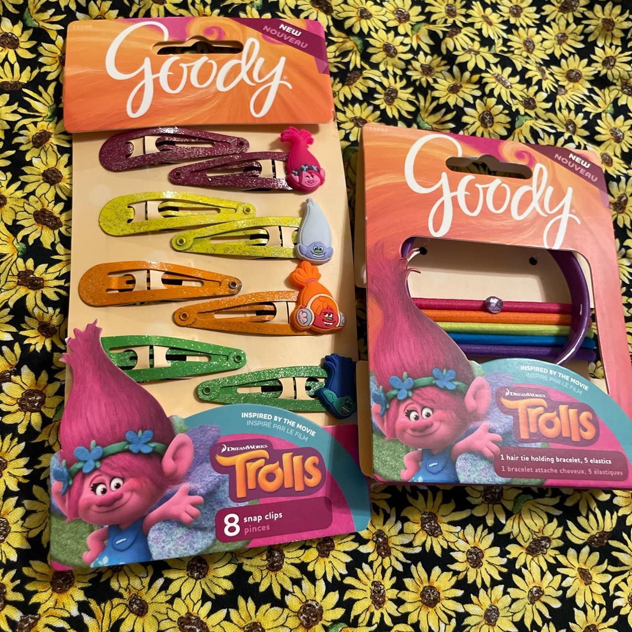 Troll hair snaps & 1 bracelets & 5 hair elastics ... - Depop