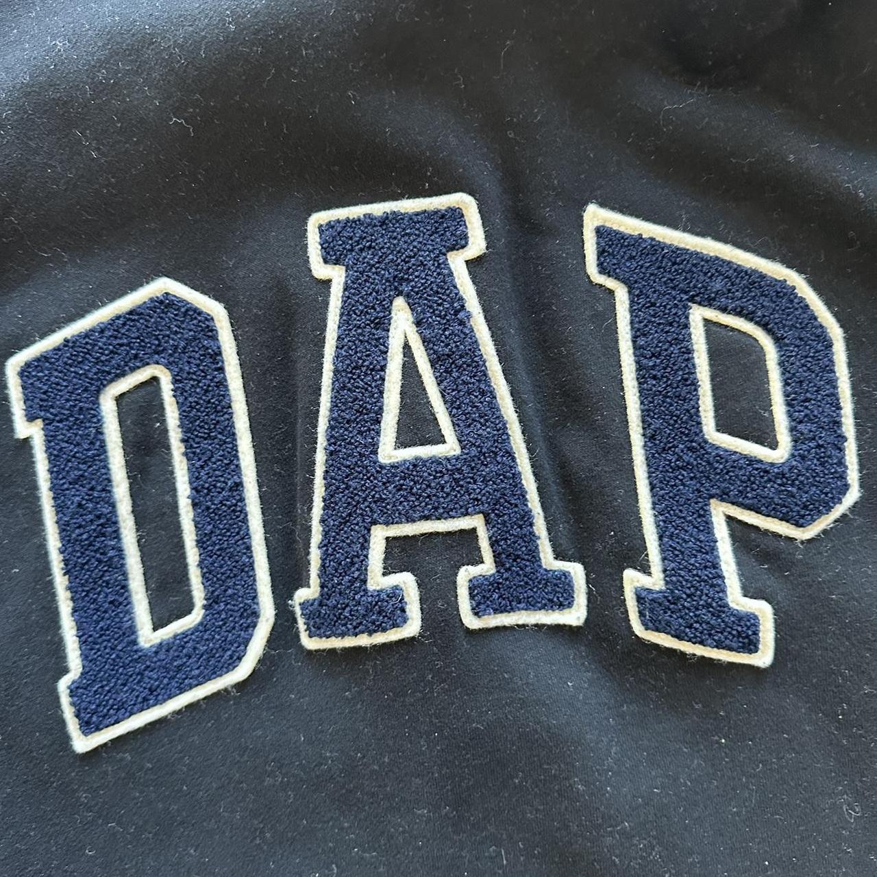 Gap Dapper Dan DAP Hoodie (Black) Worn but in great... - Depop