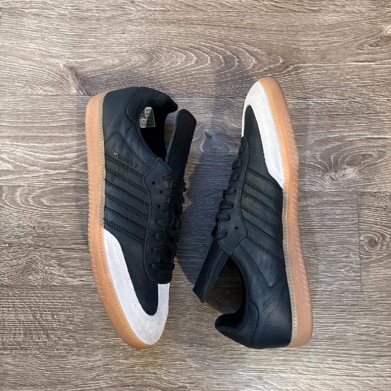 Adidas Pharrell x Samba Human Race 'Night Grey' - Depop