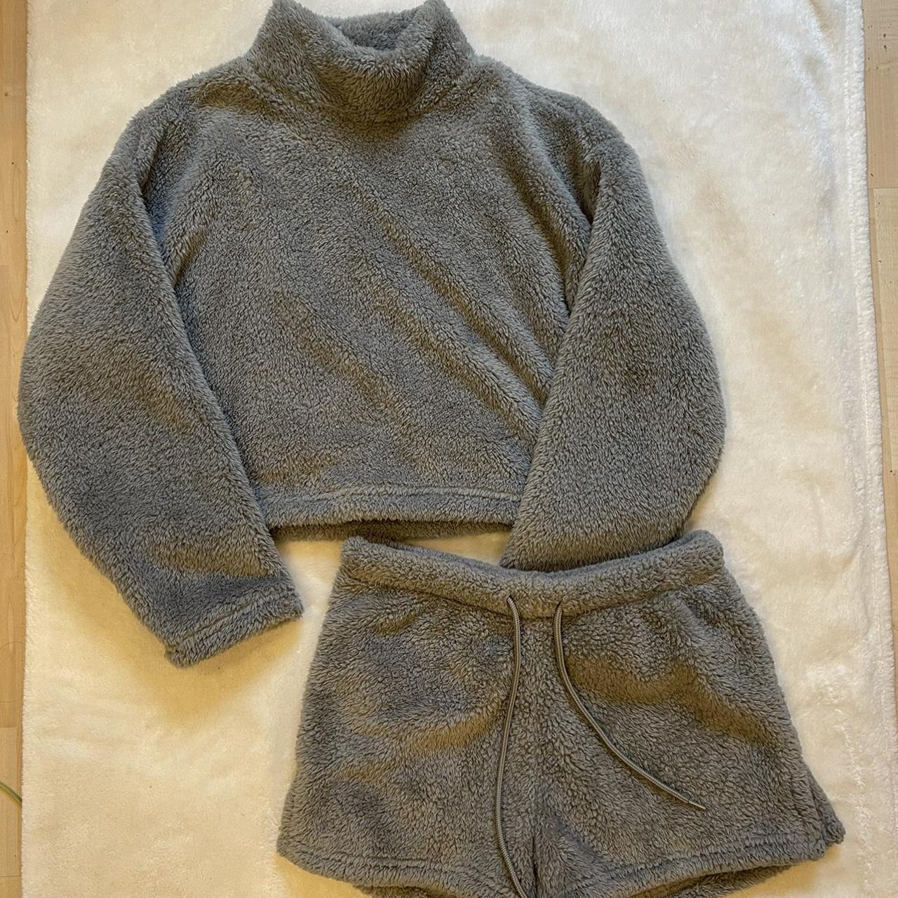 Fuzzy sleepwear set! Super cozy & perfect for... - Depop
