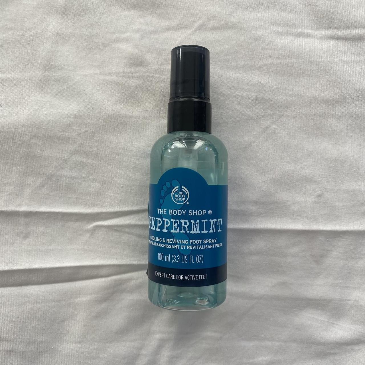 The Body Shop Peppermint foot spray Expert care for... - Depop