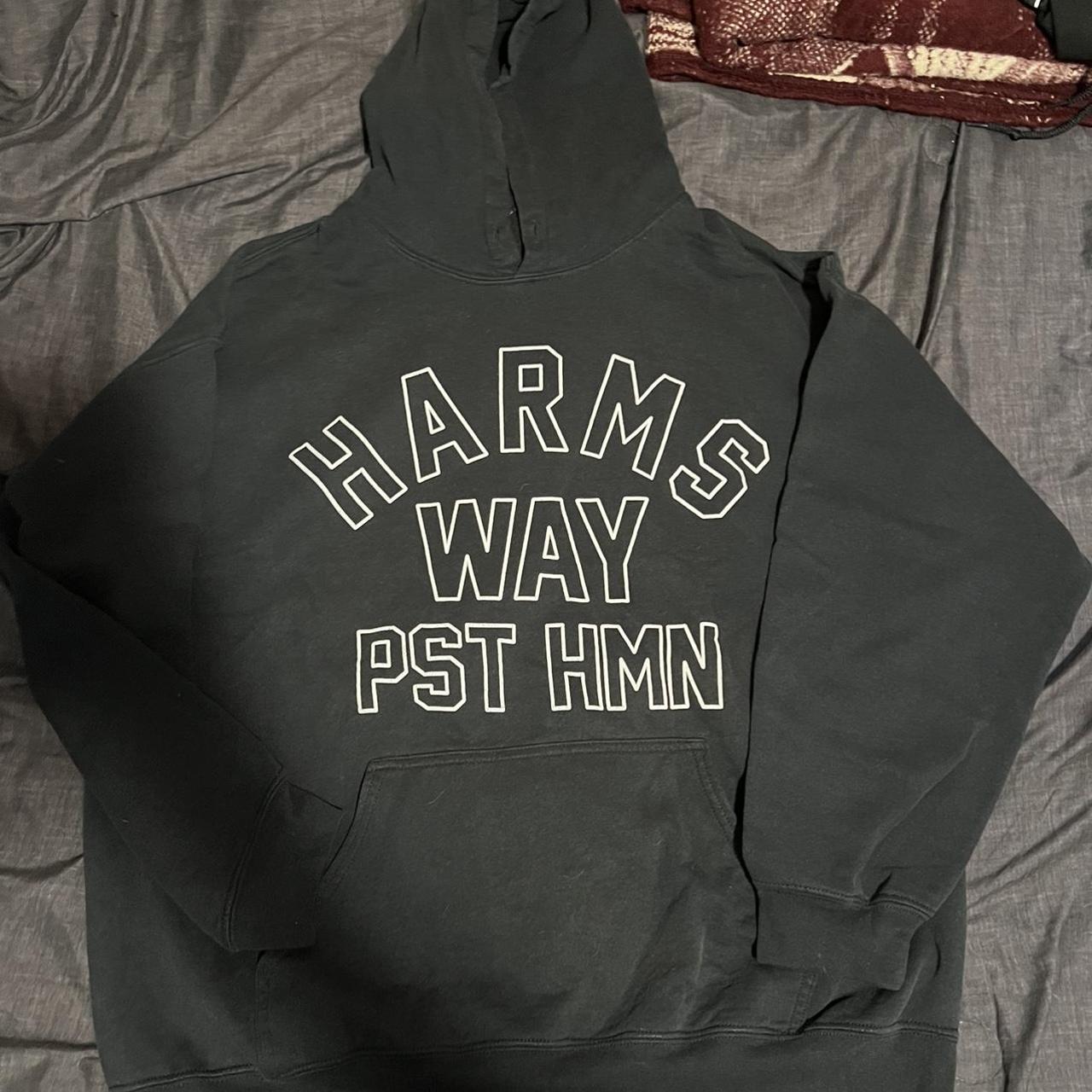 Harms way post human hoodie // harmsway sanction... - Depop