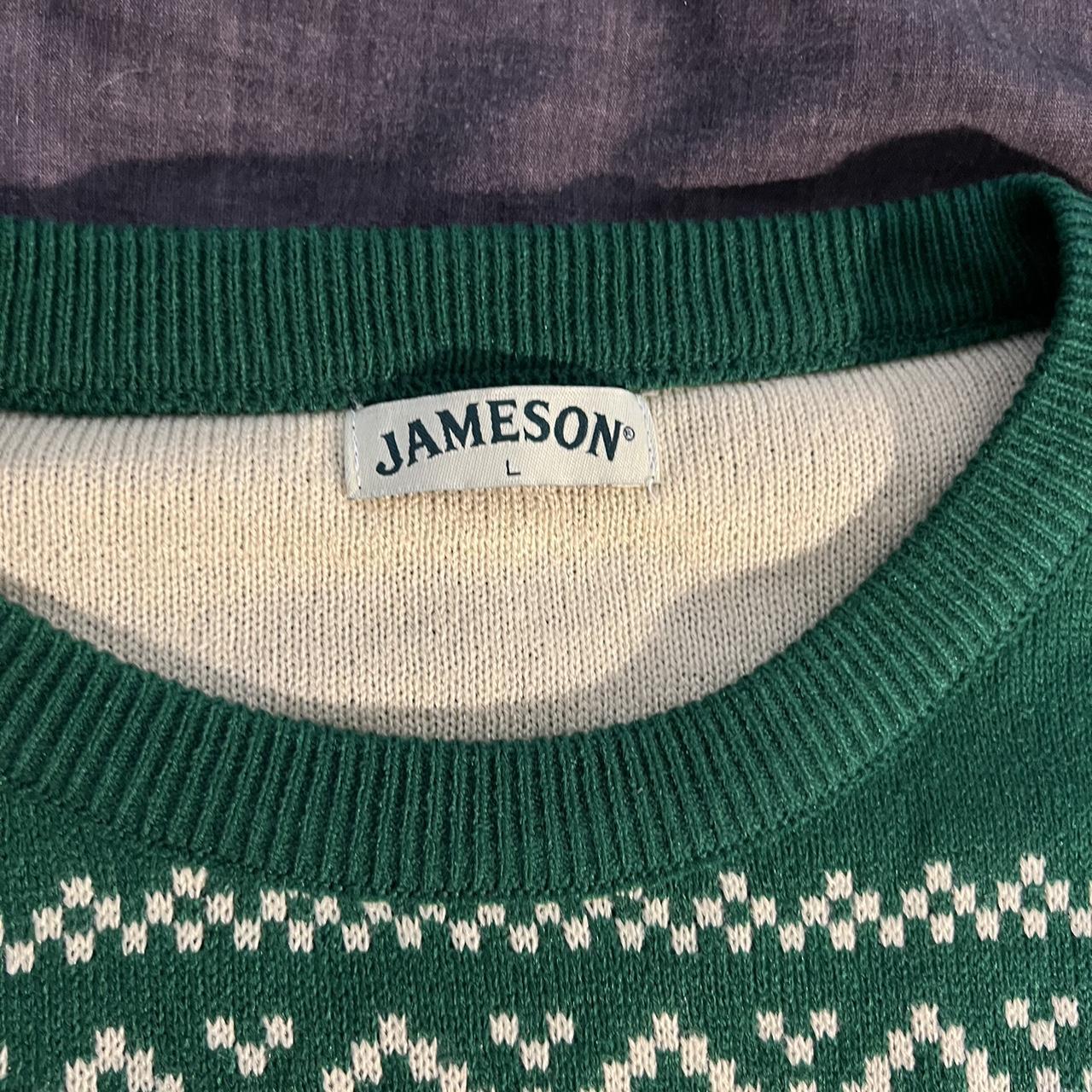Jameson whiskey ugly Christmas sweater. Worn once... - Depop