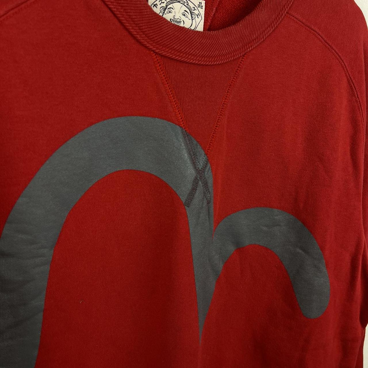 Evisu Sweater Good condition #evisu - Depop