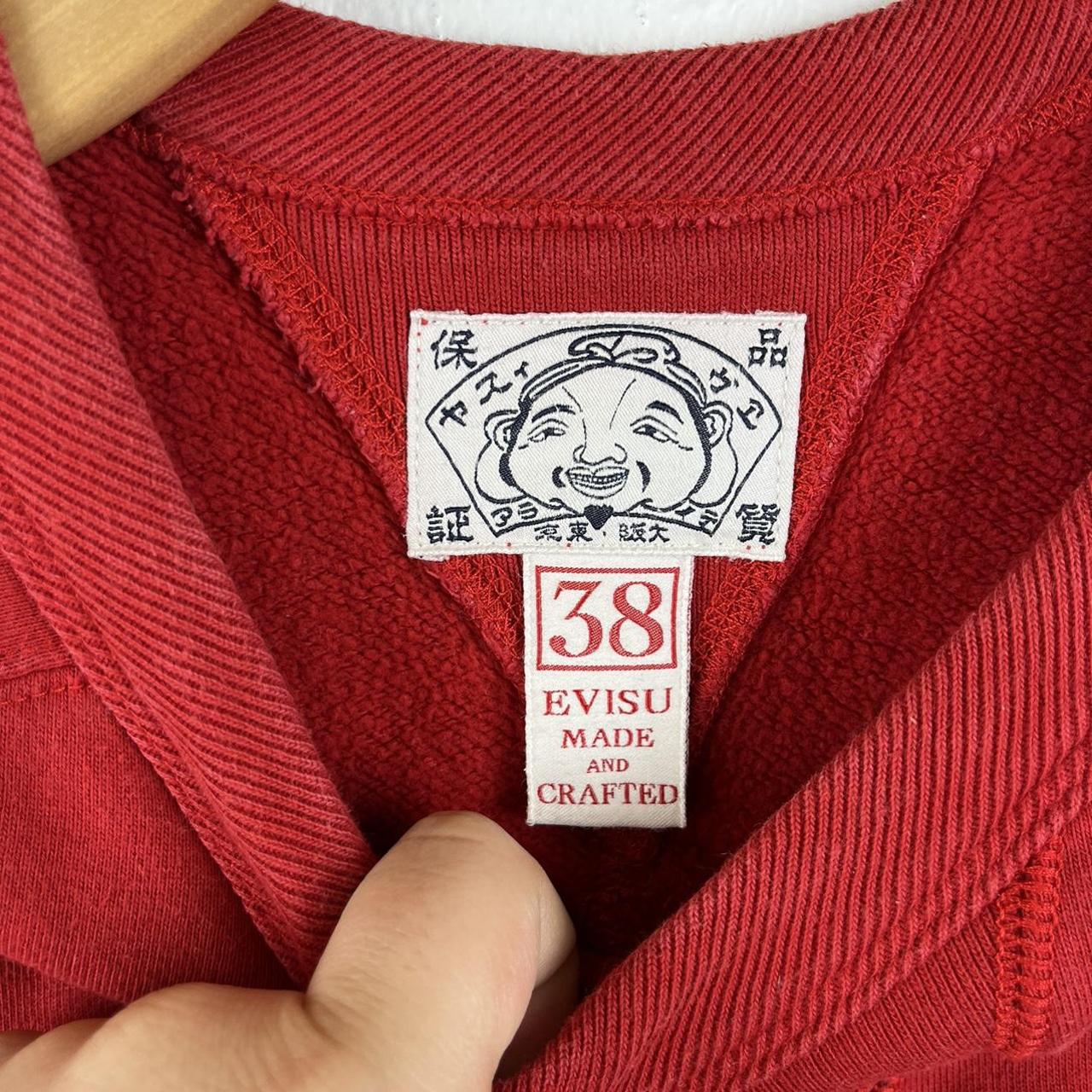 Evisu Sweater Good condition #evisu - Depop