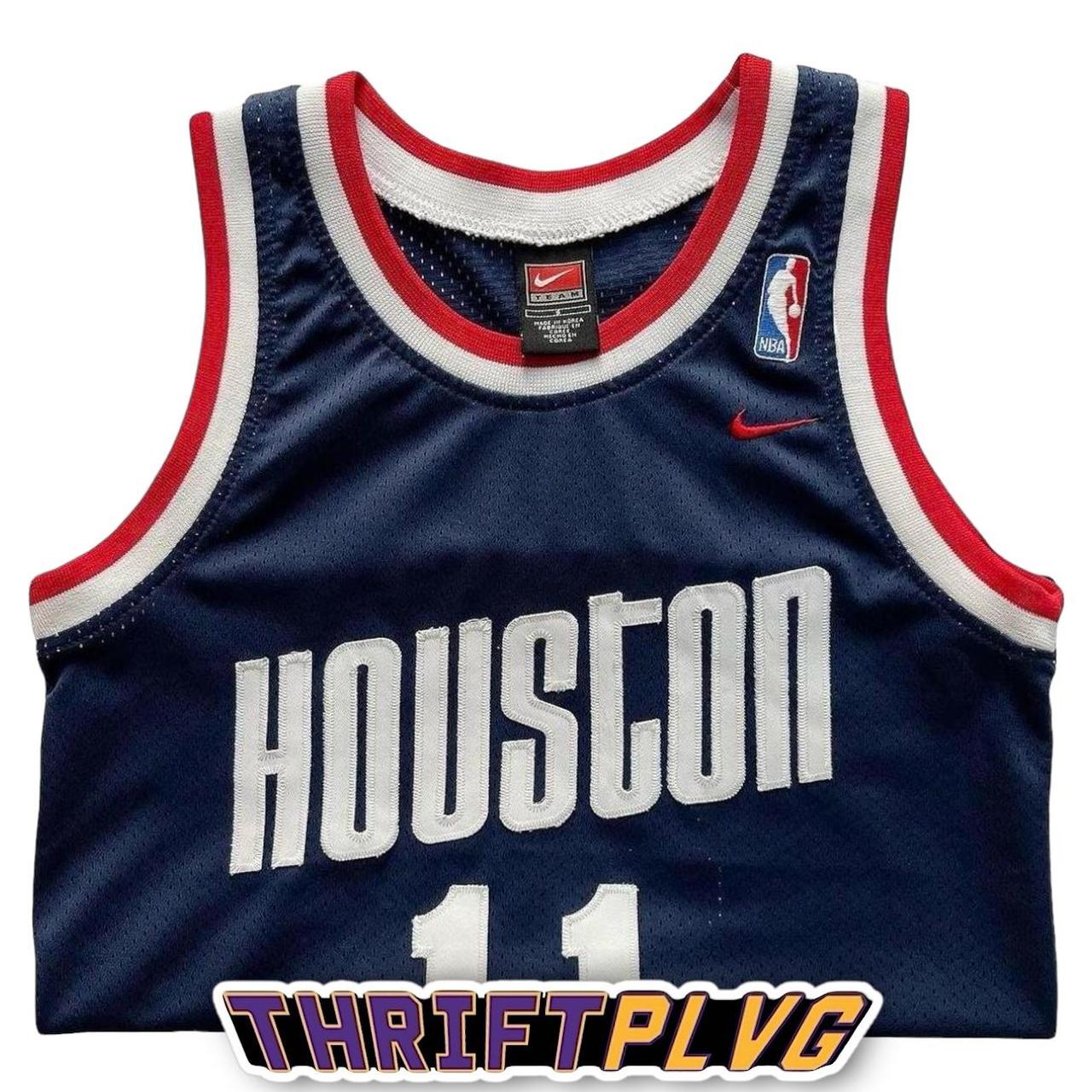 Vintage 90s Nike Houston Rockets Yao Ming Kids... - Depop