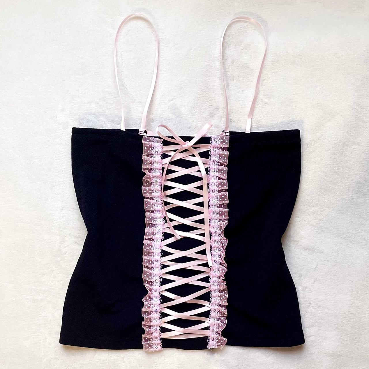 Handmade top made from new and upcycled material.... - Depop