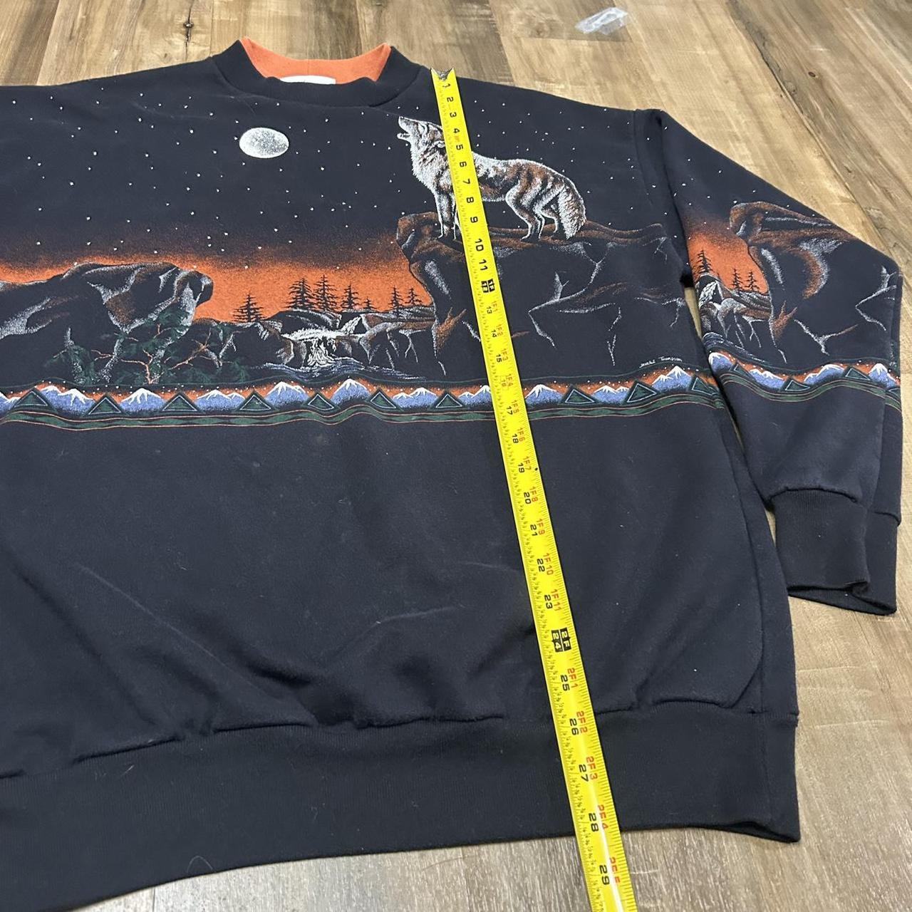 Vintage 90s Artisans Sunschein Designs Moon Wolf... | Depop