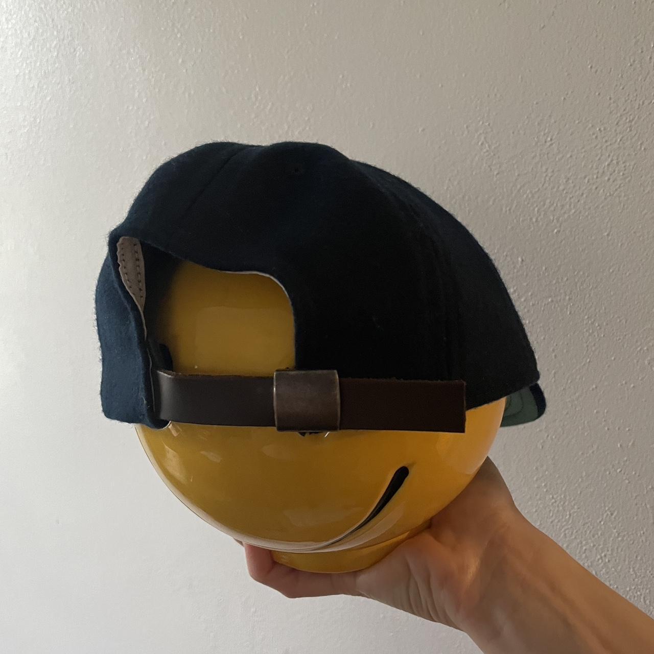 Ebbets Field T wool navy blue 8-panel cap. Perfectly... - Depop