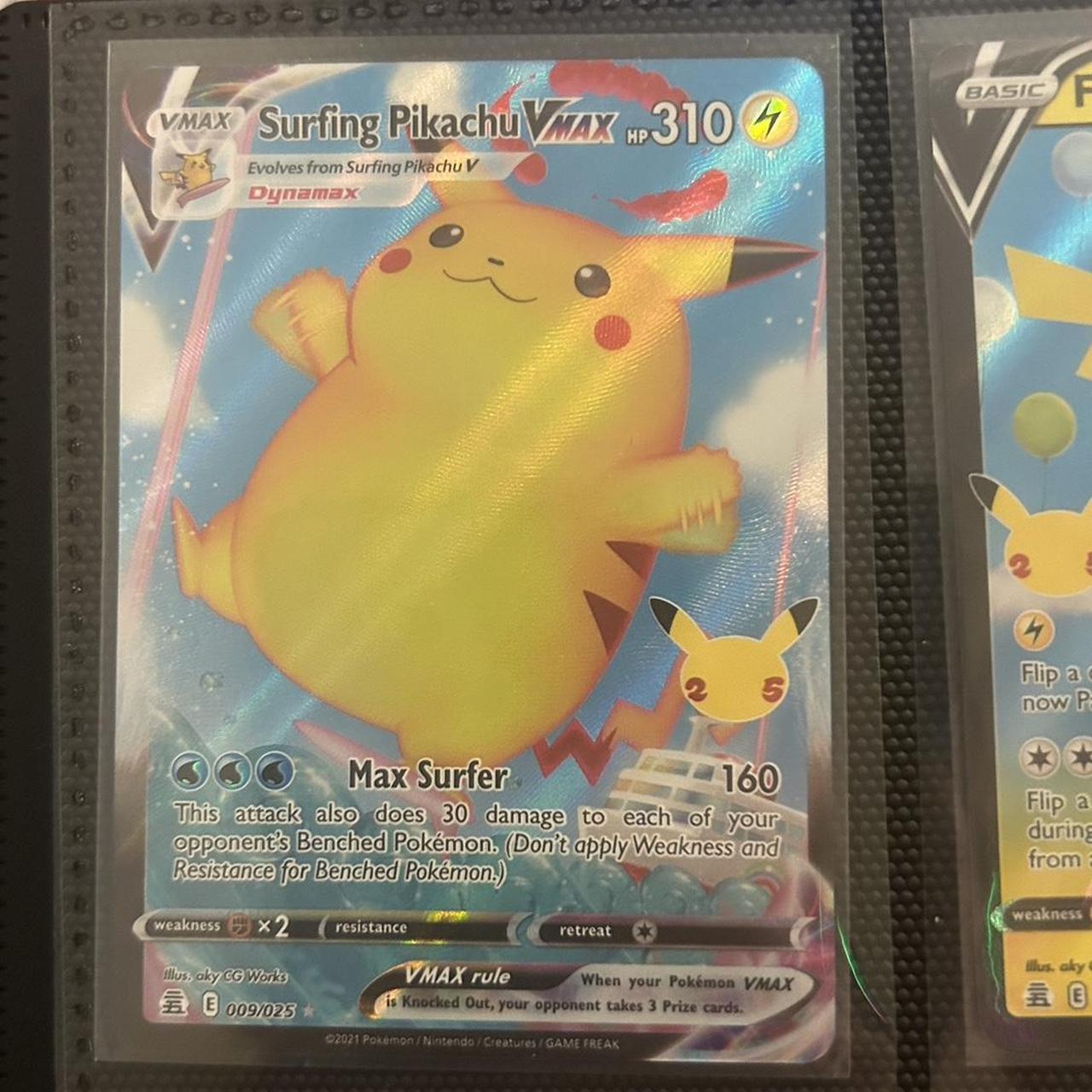 4 Pokémon cards Flying pikachu v, flying pikachu... - Depop