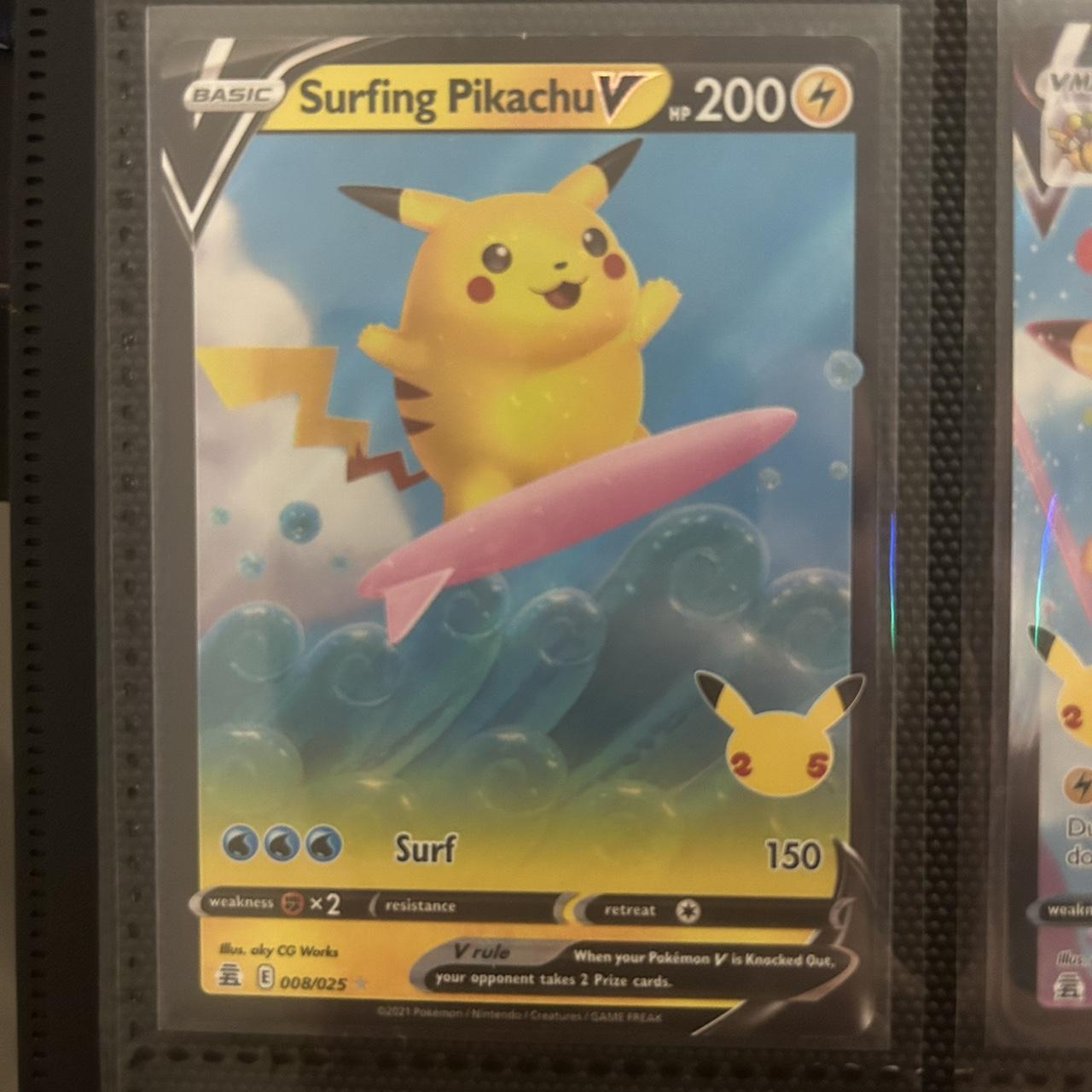 4 Pokémon cards Flying pikachu v, flying pikachu... - Depop