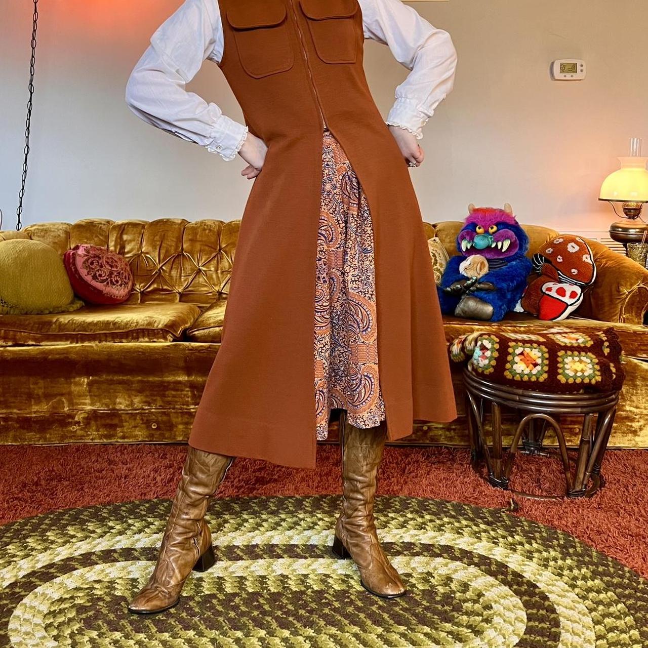 Vintage 70's Cottage Core / Boho Prairie Handmade... | Depop