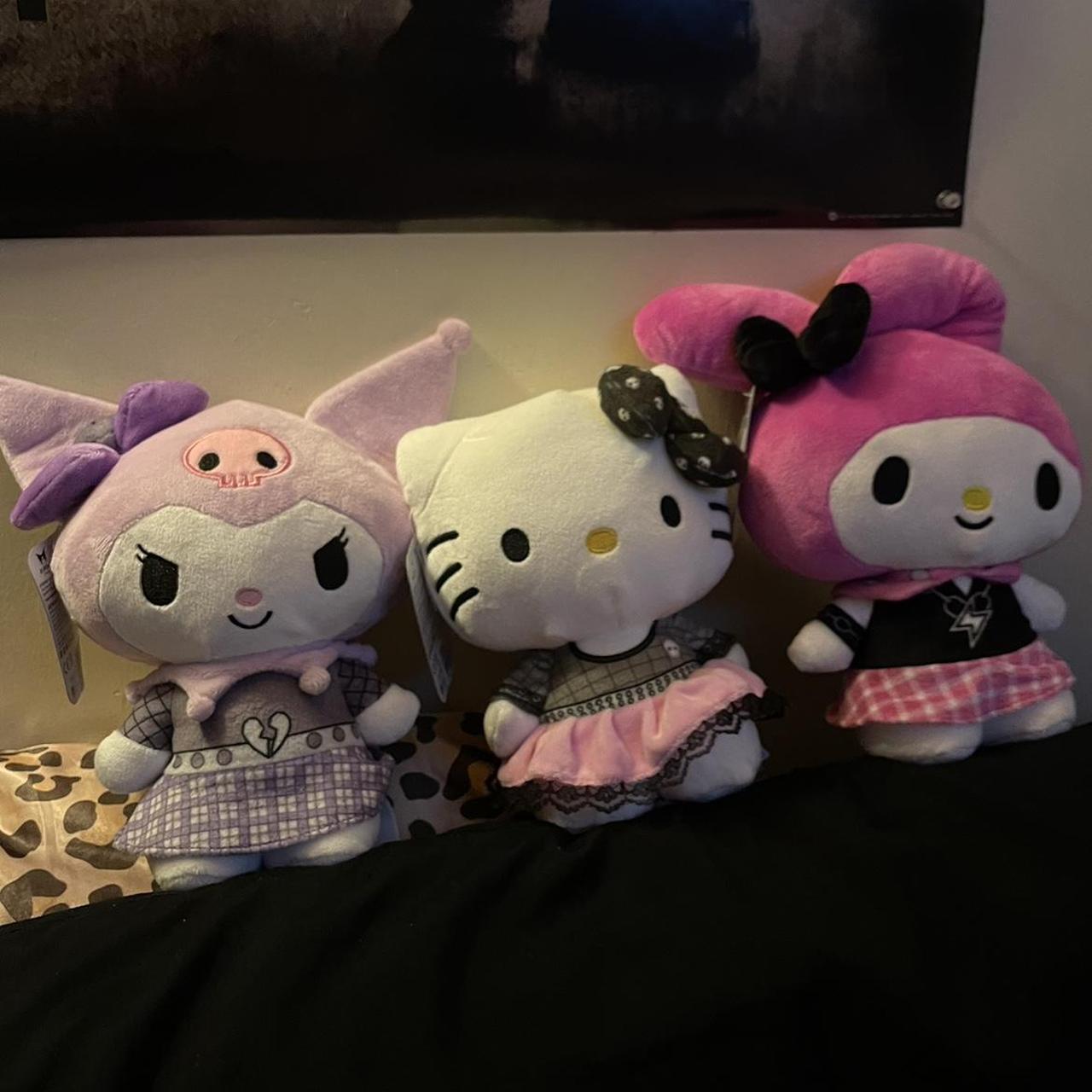 New w/ Tags Sanrio Hello Kitty Emo Punk Plush - 3 in... | Depop