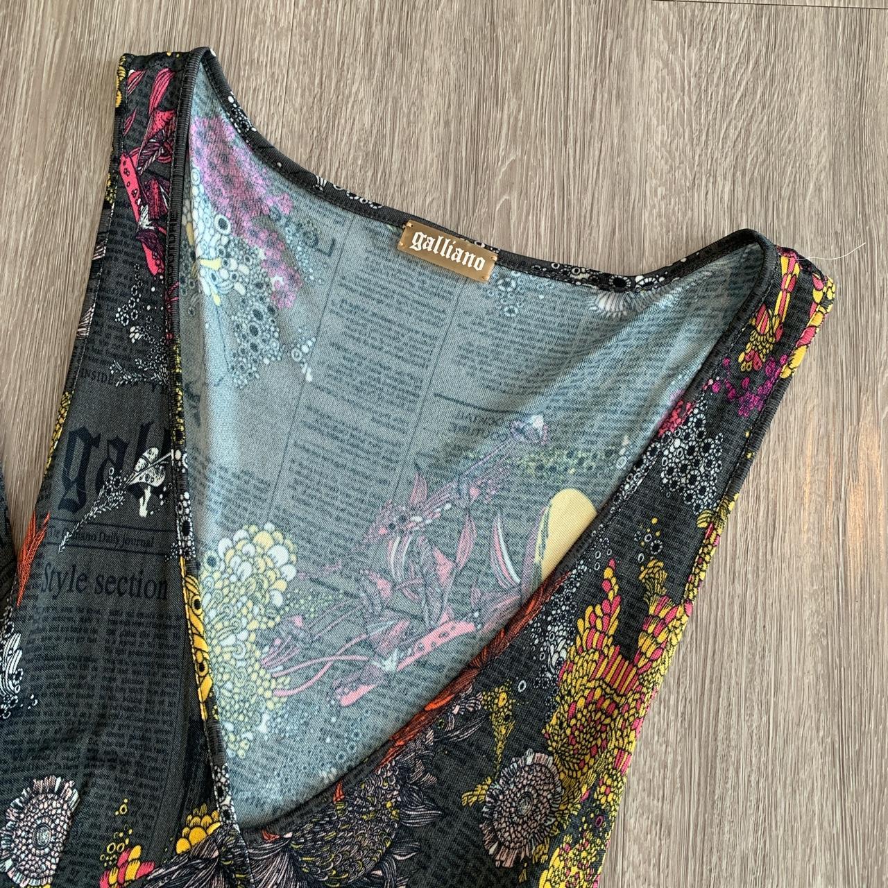 Galiano Midi Dress *preloved *some loose threads &... - Depop