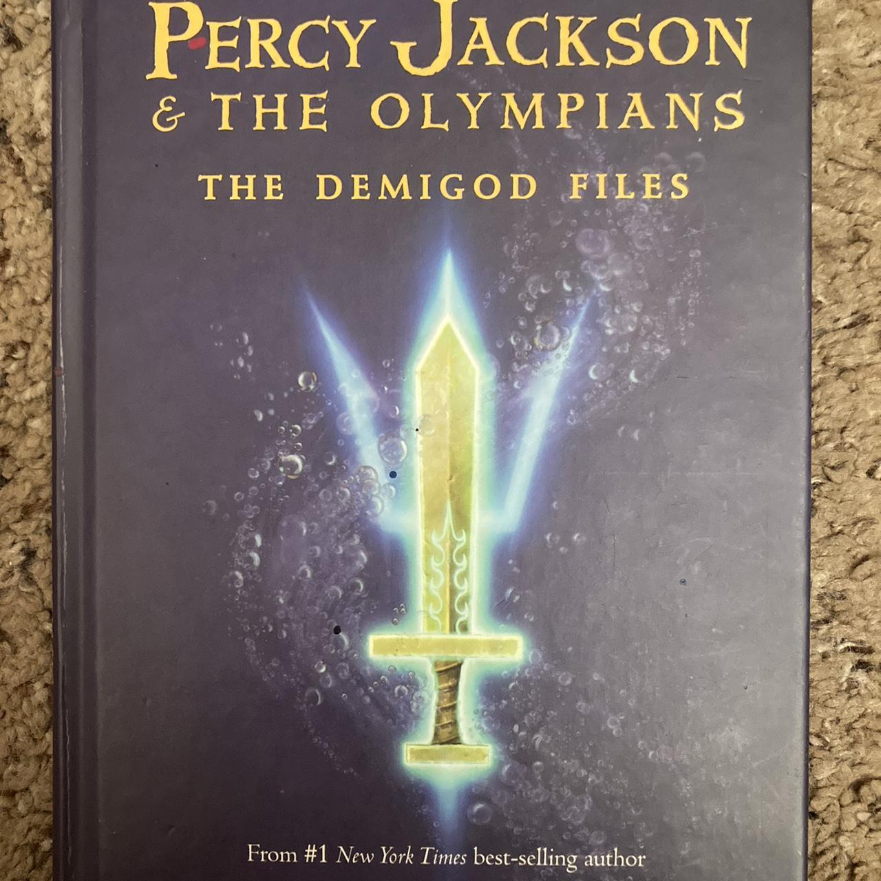 Percy Jackson demigod files book . Behind the scene... - Depop