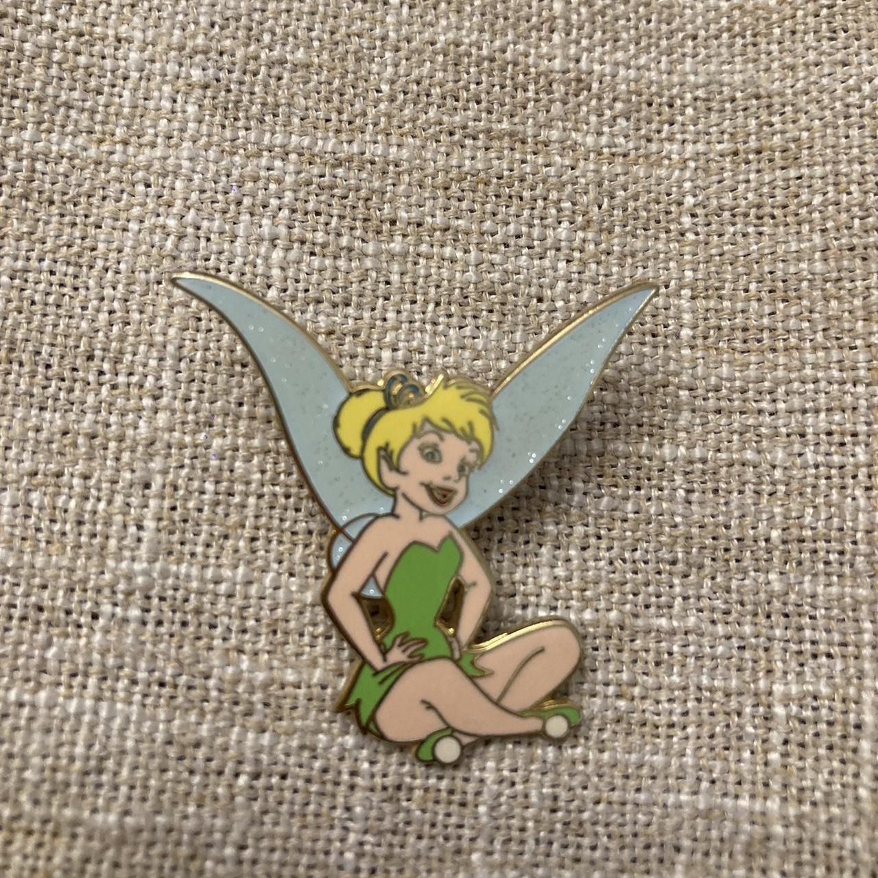 Disney licensed laughing tinker bell pin with... - Depop