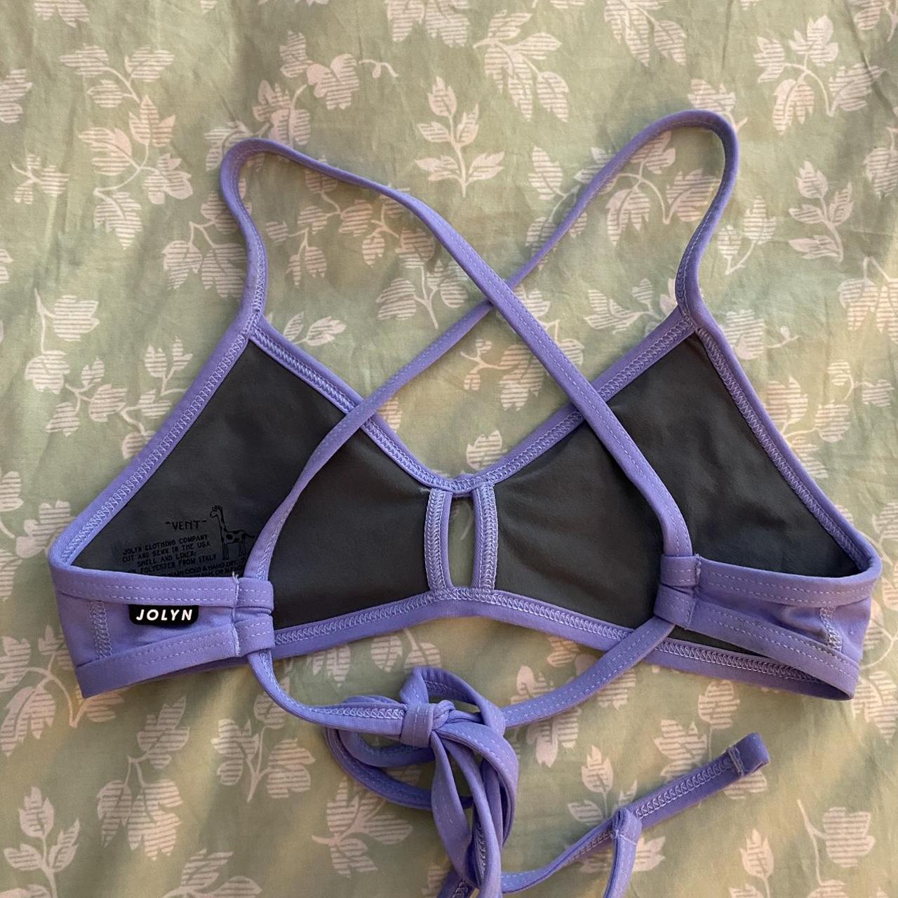 JOLYN bikini top in beautiful purple Size small... - Depop