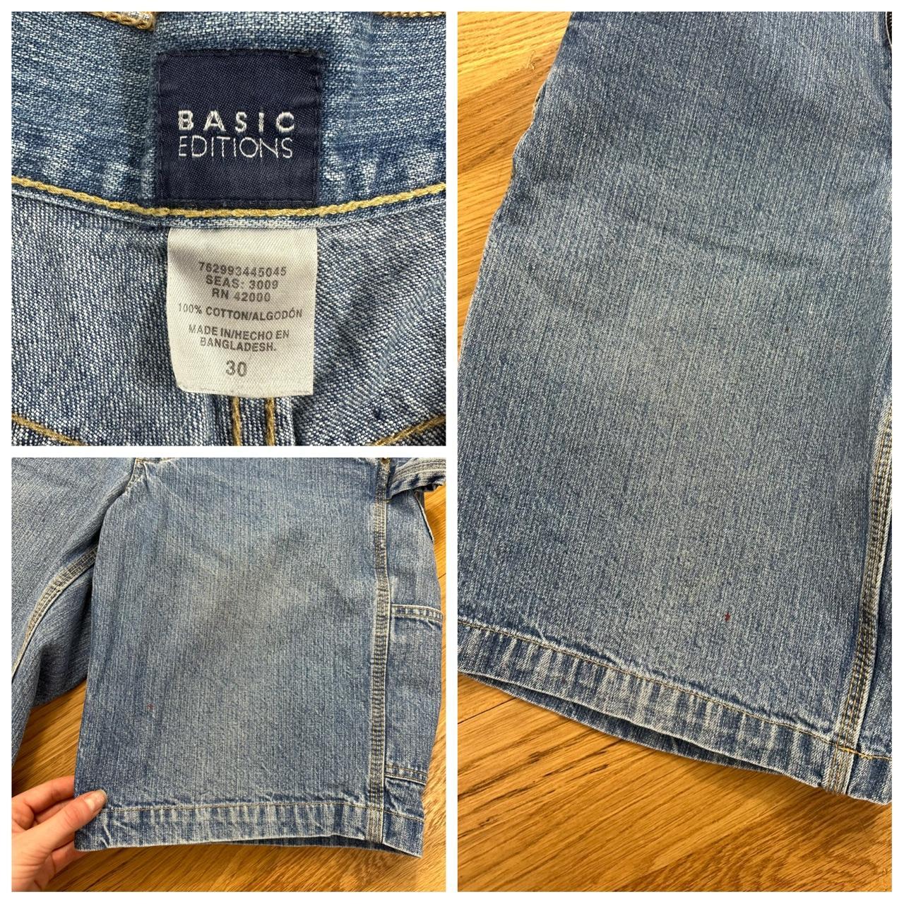 Basic Editions Women's Blue Shorts | Depop