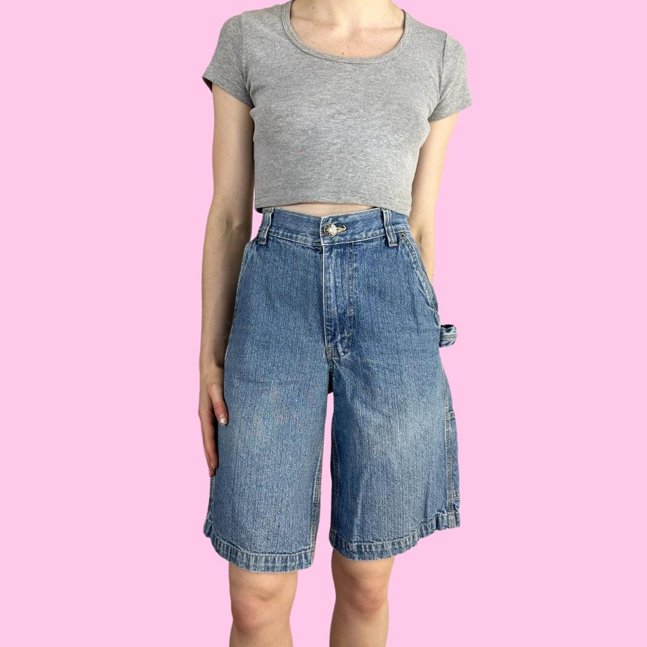 Basic Editions Women's Blue Shorts | Depop