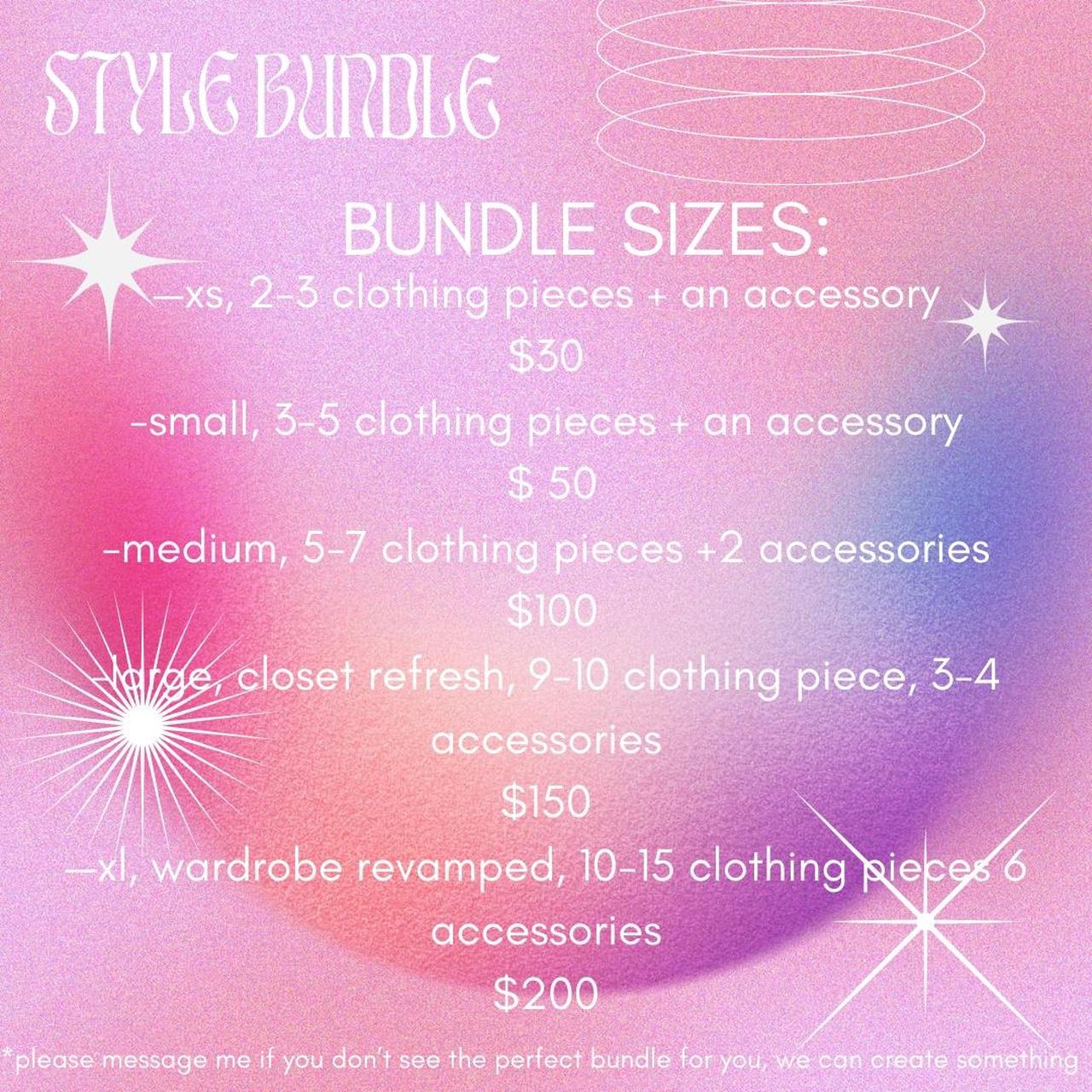 NEW AND IMPROVED STYLE BUNDLES! (Do not purchase... - Depop