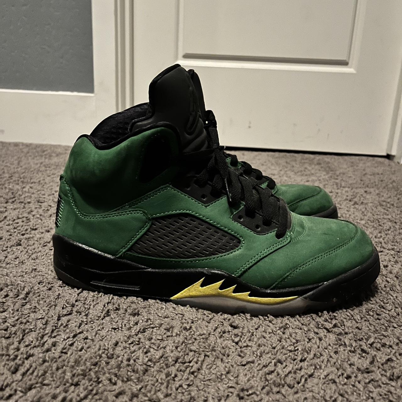 Jordan 5 Oregon / Size 9.5 / Used / 105 shipped... - Depop