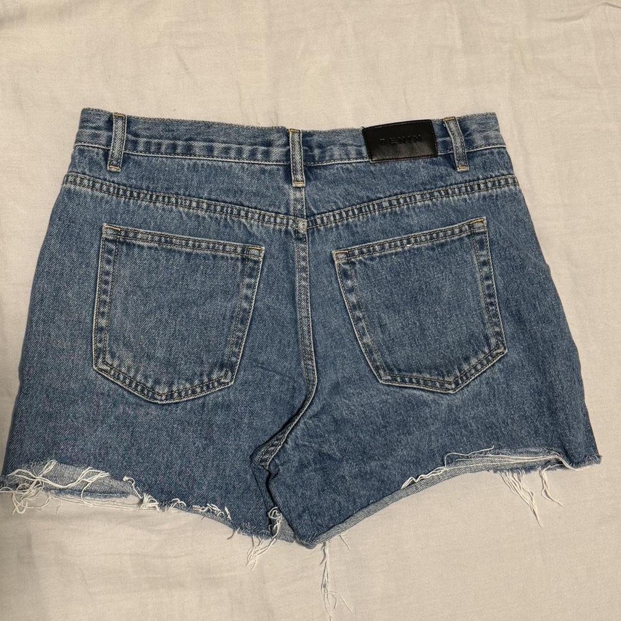 glassons denim shorts. Mid rise - Depop