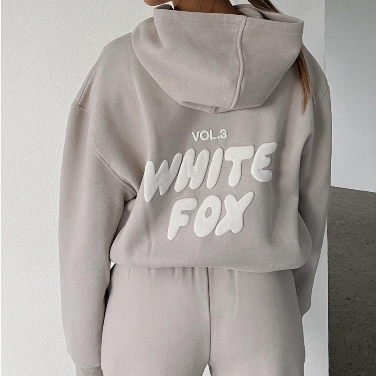 White fox offstage set! Jumper and trackies in the... - Depop