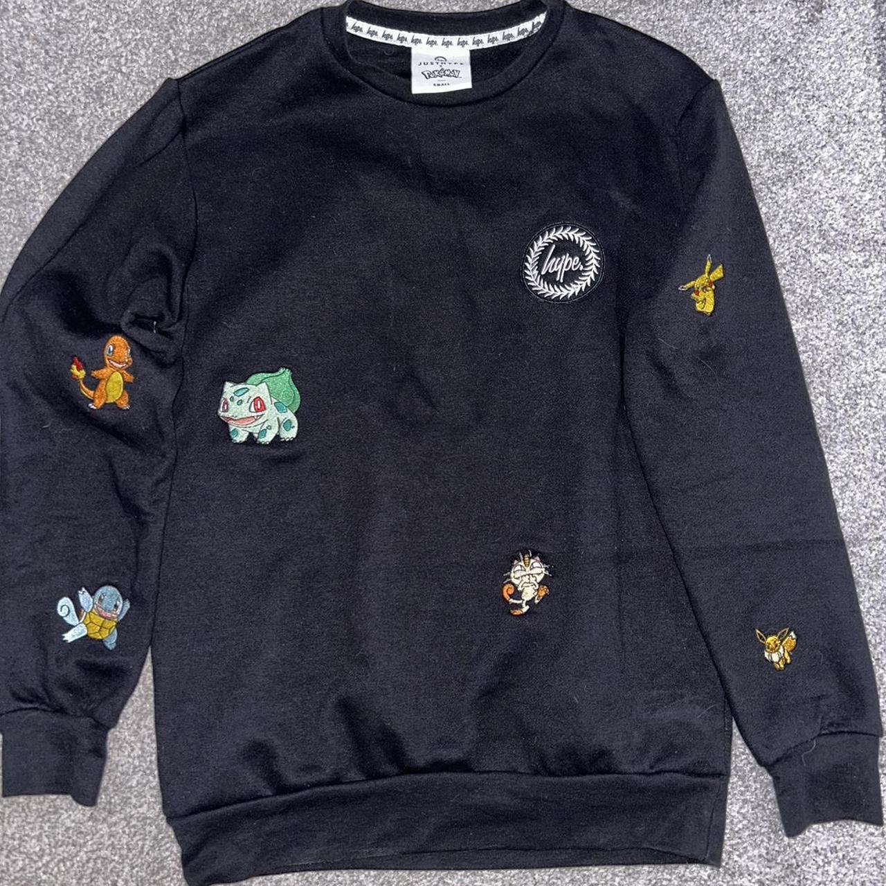 Hype x Pokemon 2016 Collection Embroidered Crewneck... | Depop