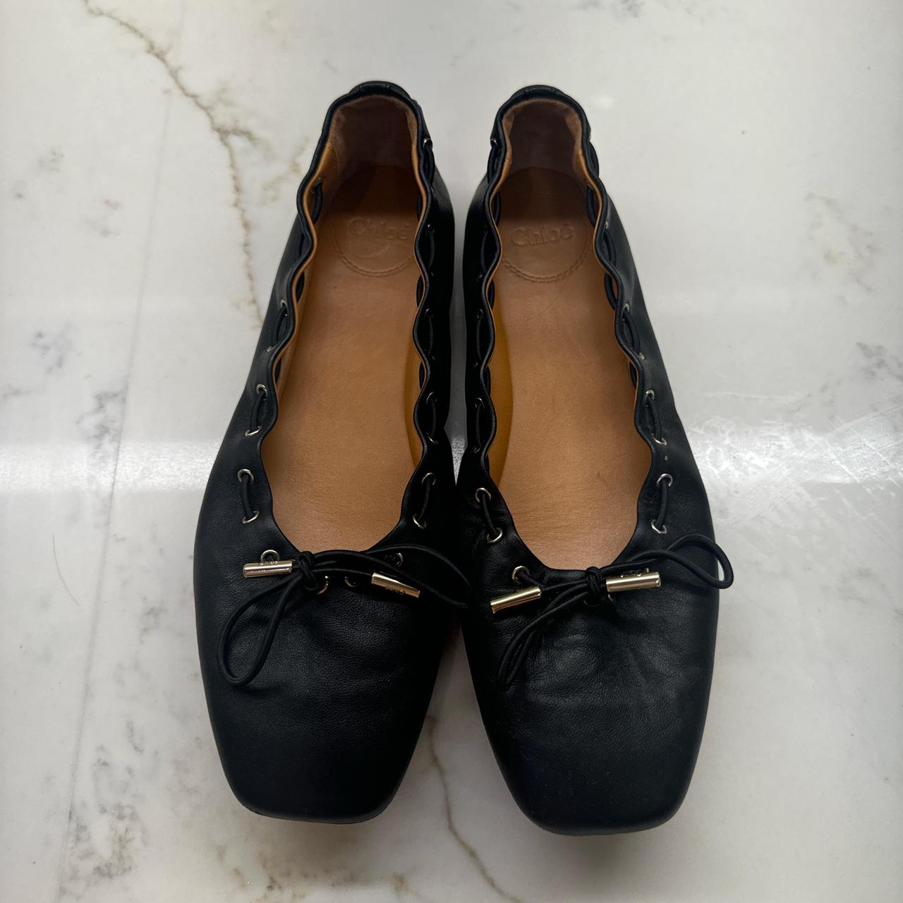 Chloe ballet flats Excellent condition 36 1/2... - Depop