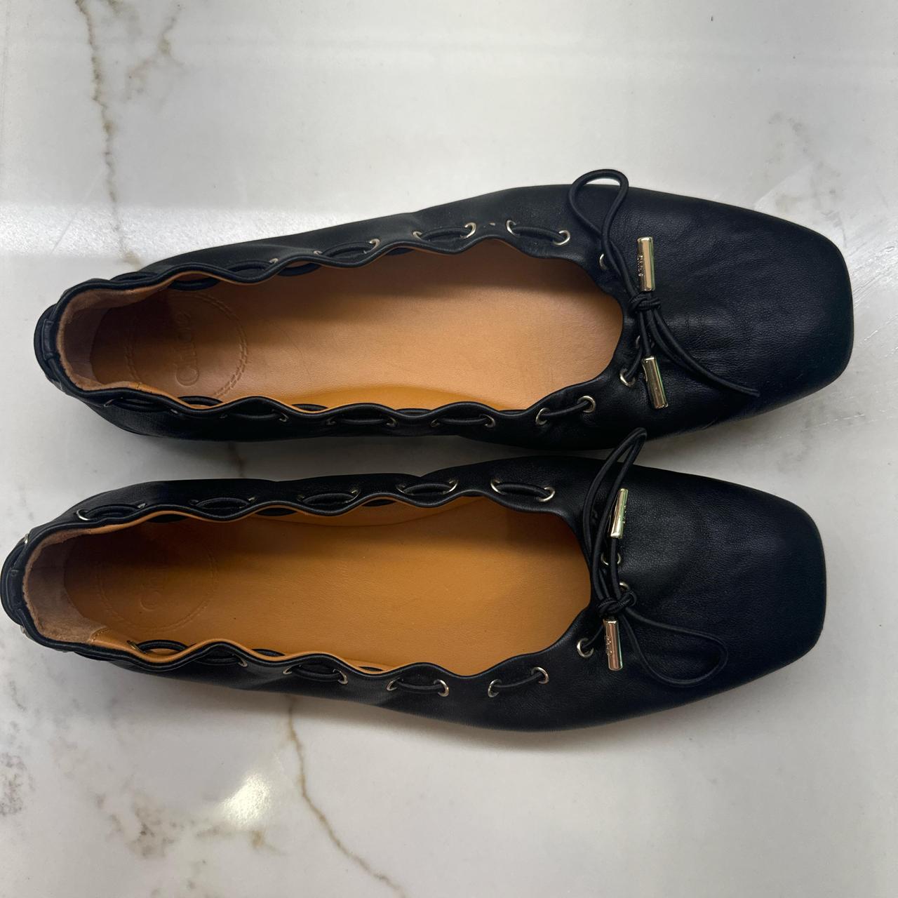 Chloe ballet flats Excellent condition 36 1/2... - Depop