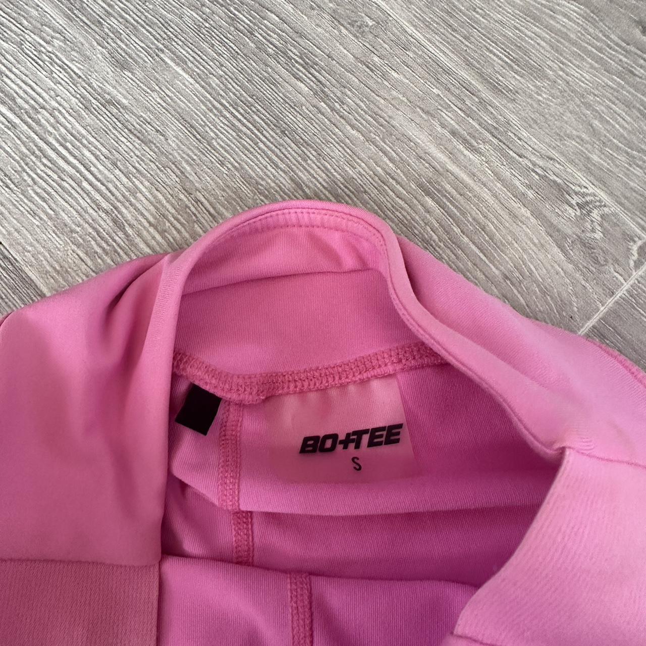 Pink Bo + Tee shorts in excellent condition. Size... - Depop