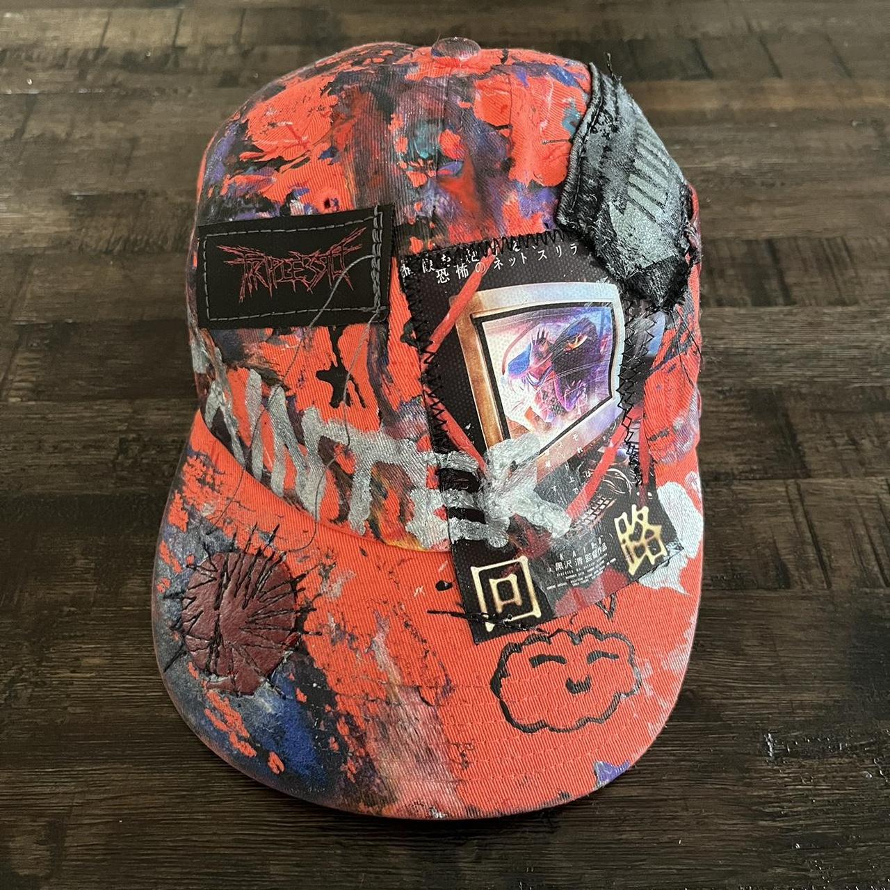 🌐TRIPLE3RD🌐 •+Contractor02+• Custom Upcycled 1/1... - Depop