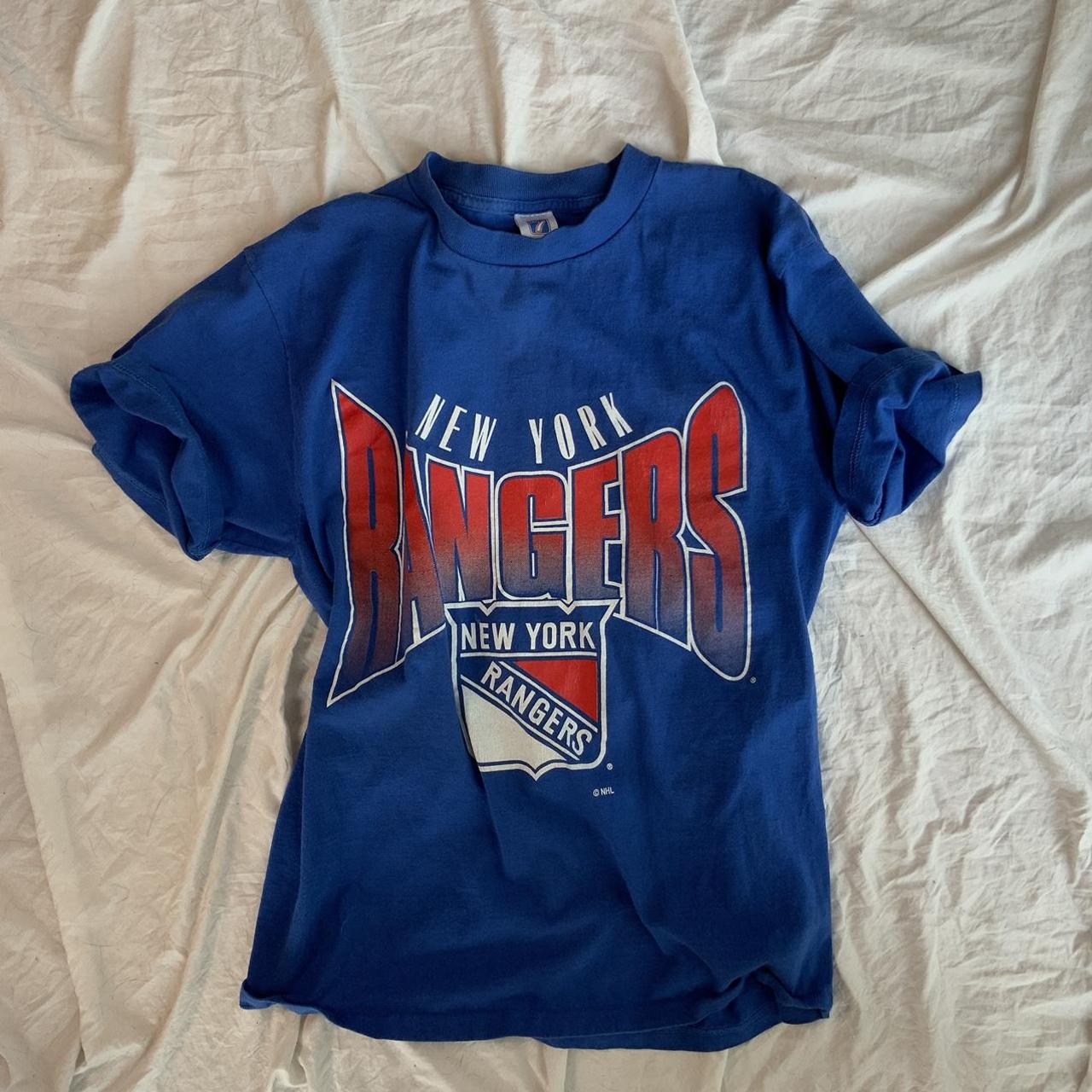 VINTAGE New York Rangers tee. Relaxed fit, suits a... - Depop