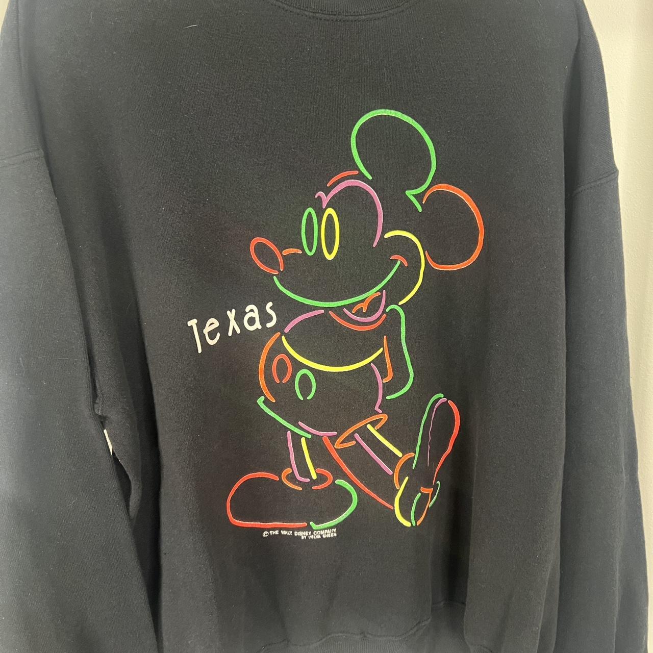 Vintage Disney Texas Mickey Mouse essential Disney... - Depop