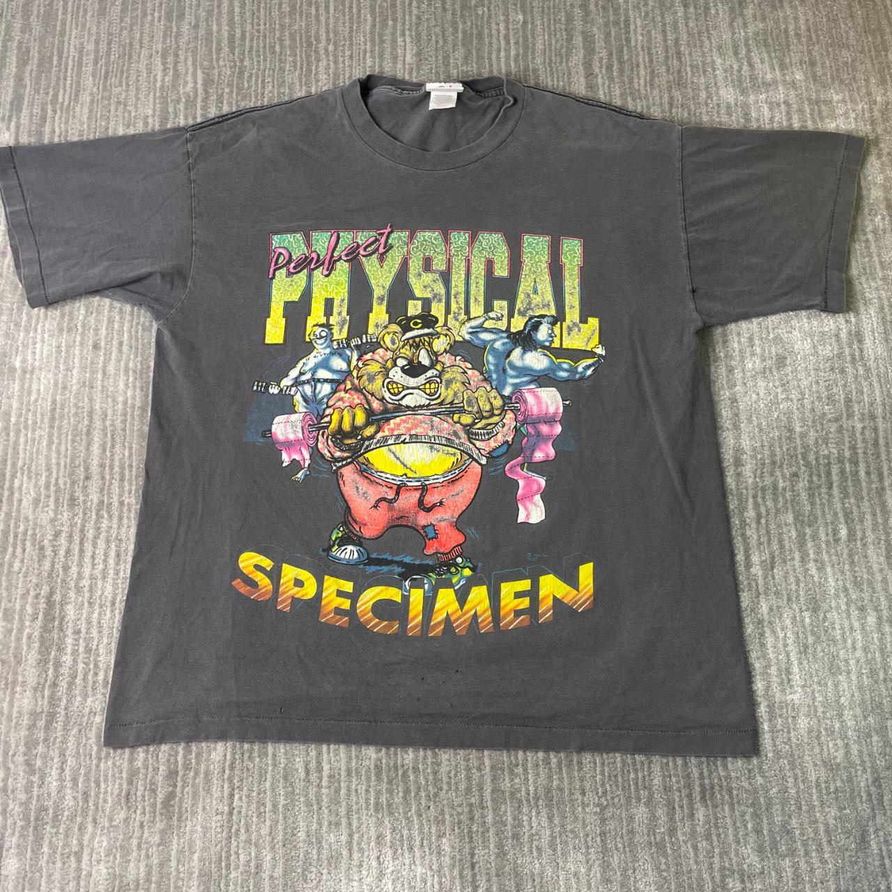 Vintage 90s Perfect Physical Specimen Humor Sayings... | Depop