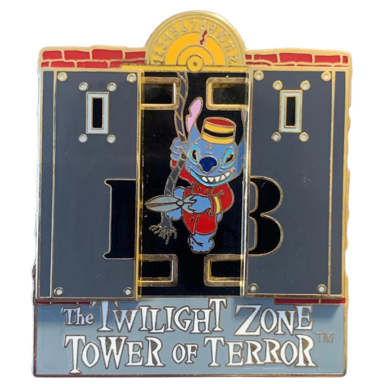 Tower of Terror Stitch Pin Brand: Disney Pin: Walt... - Depop
