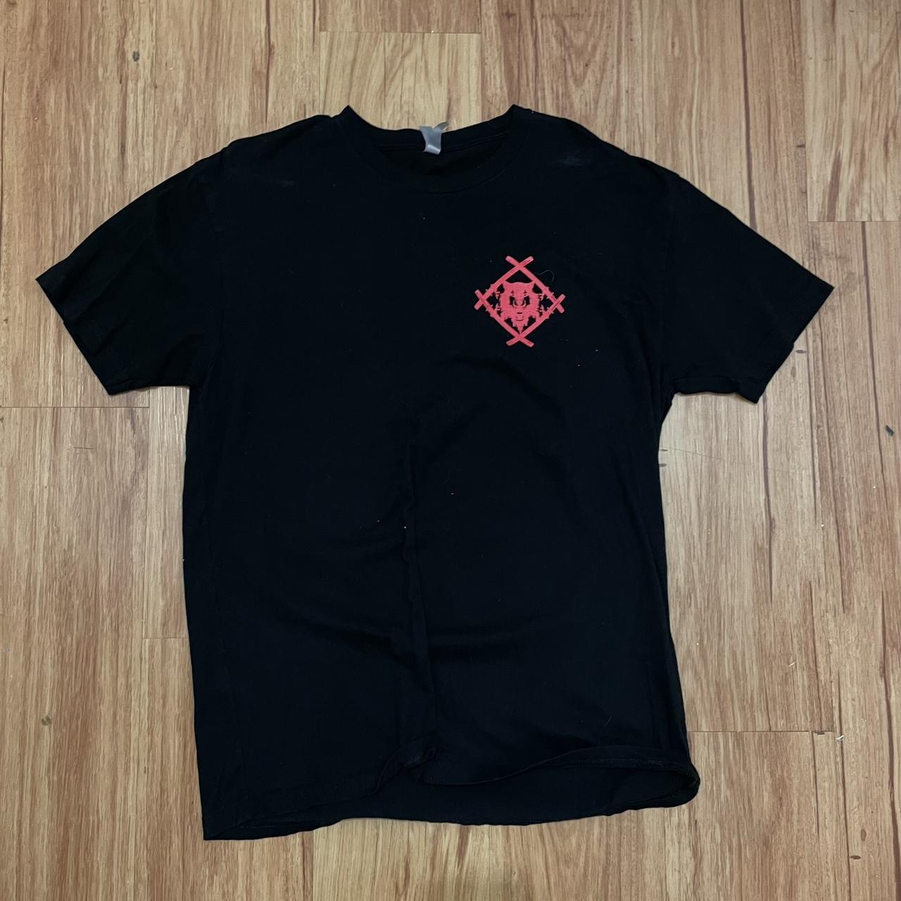 Rare Black Xavier Wulf hollowsquad Tour shirt Size... - Depop