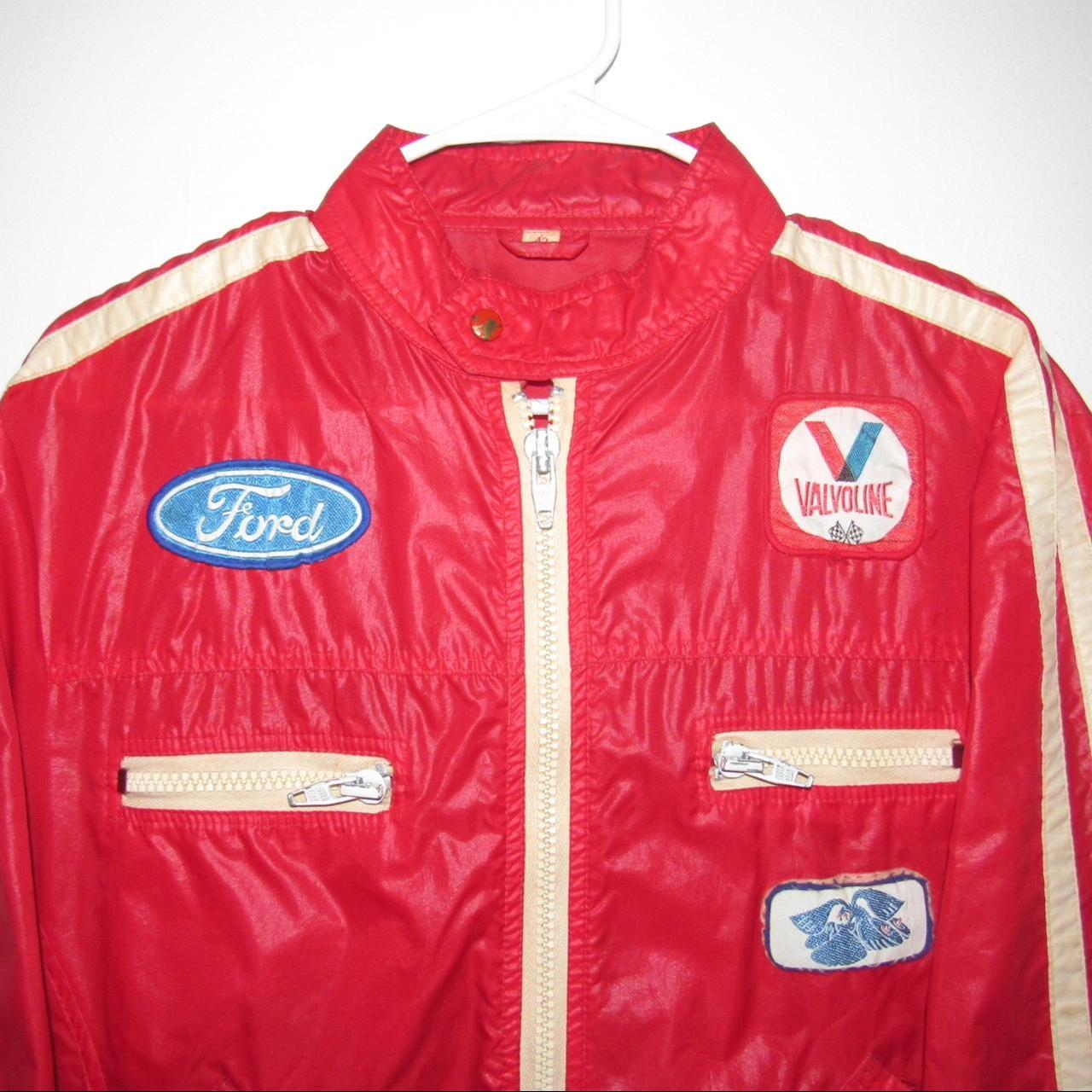Vintage Ford racing Jacket. Men's true to size... - Depop