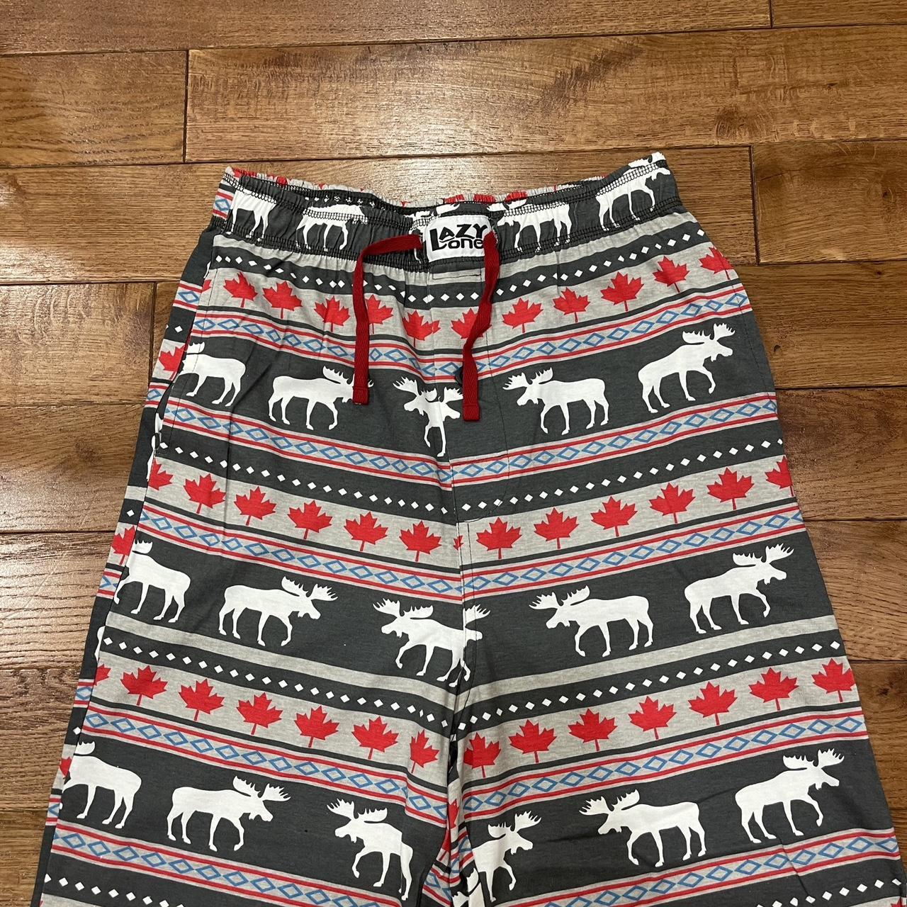 Random Canadian Canada Moose PJ Pajamas Pants 🤎 lol... - Depop