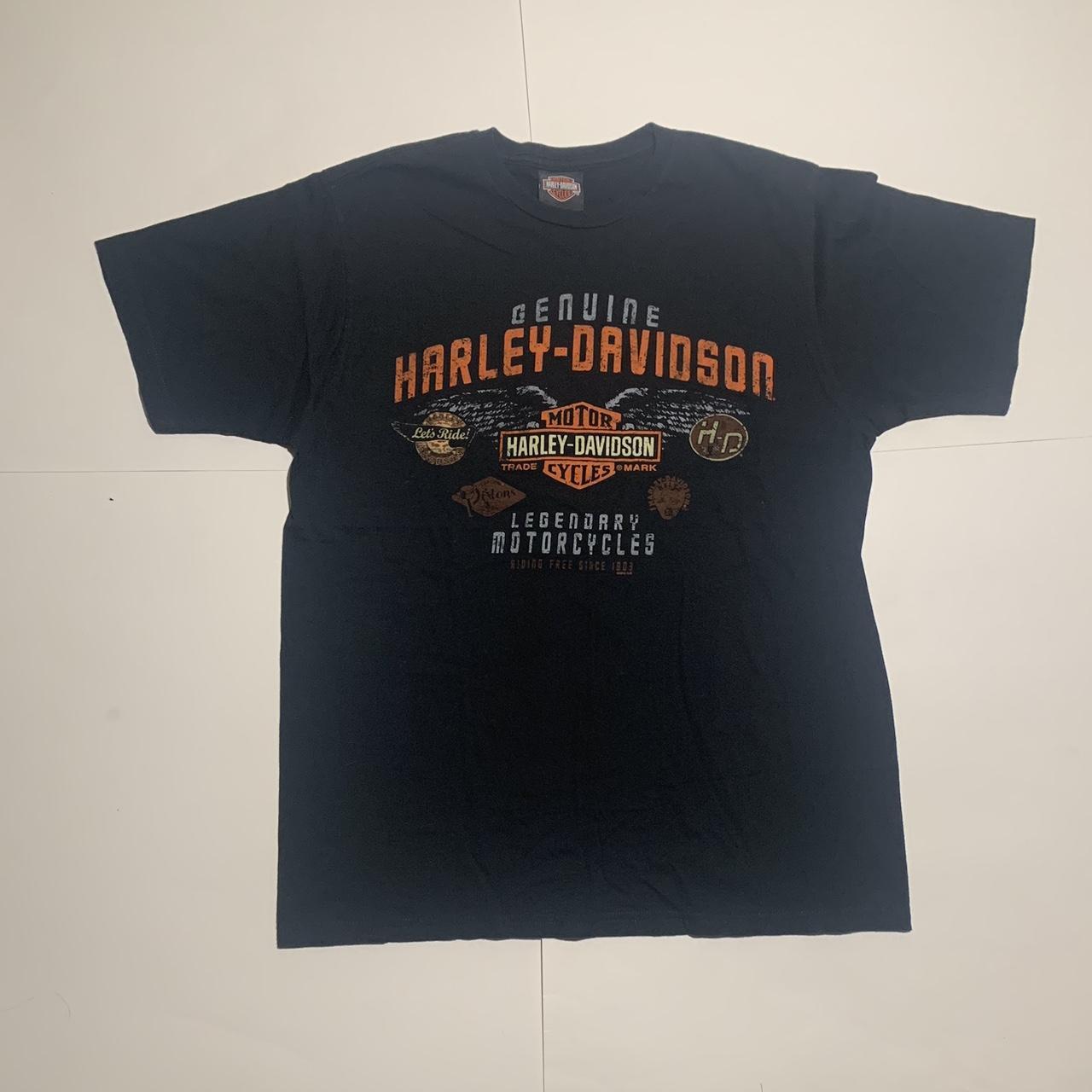 - Harley Davidson shirt - super dope - good shape... - Depop